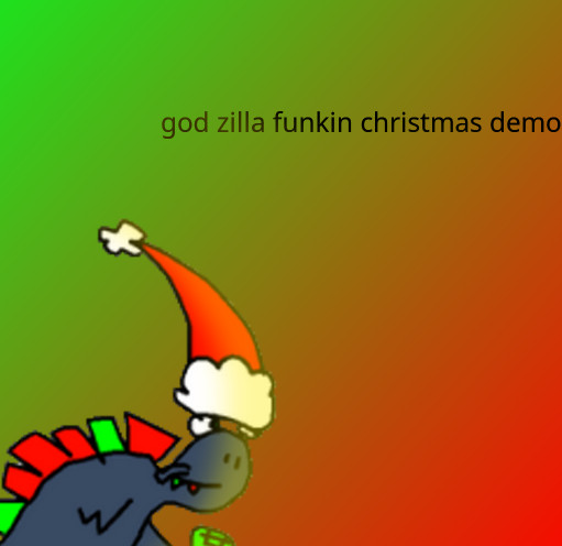GODZILLA FUNKIN' (CHRISTMAS DEMO) Mod for Friday Night Funkin' | FNF Mods