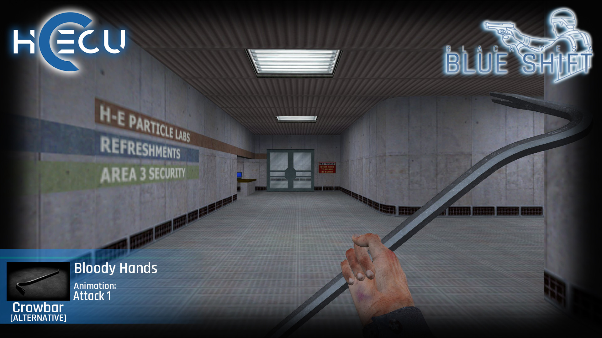 Black Mesa: Blue Shift - Crowbar [Full HQ] Mod for Half-Life: Blue ...