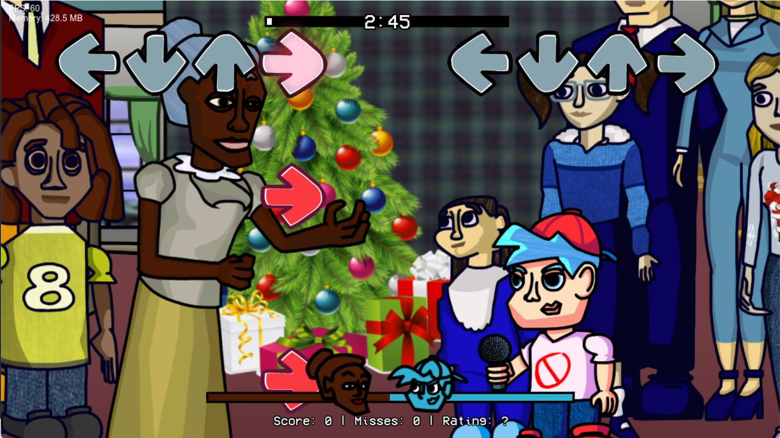 Friday Night Funkin: Believe in Santa [Friday Night Funkin'] [Mods]