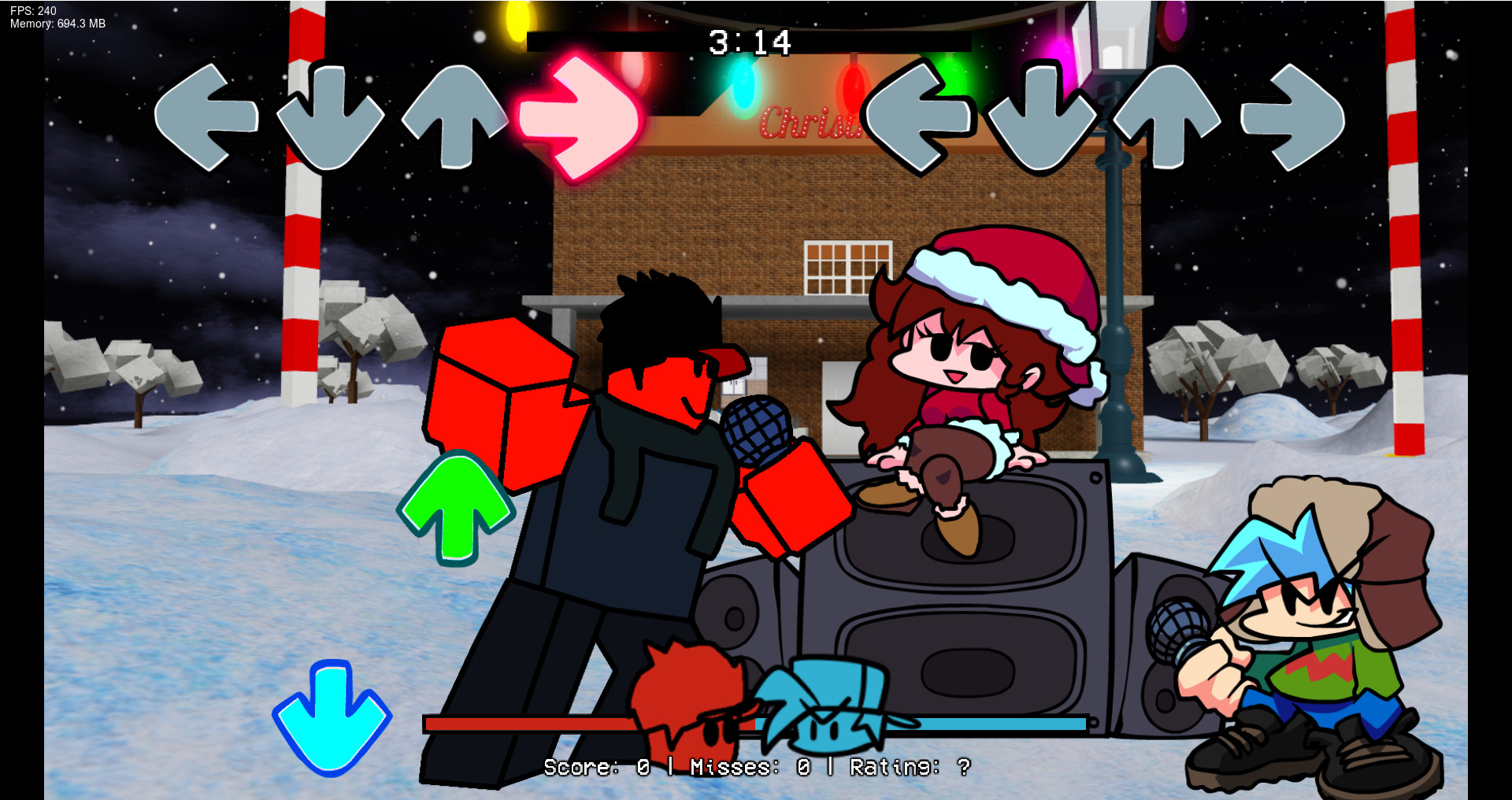 0406 In The Holiday Mod! (FNF) [Friday Night Funkin'] [Mods]