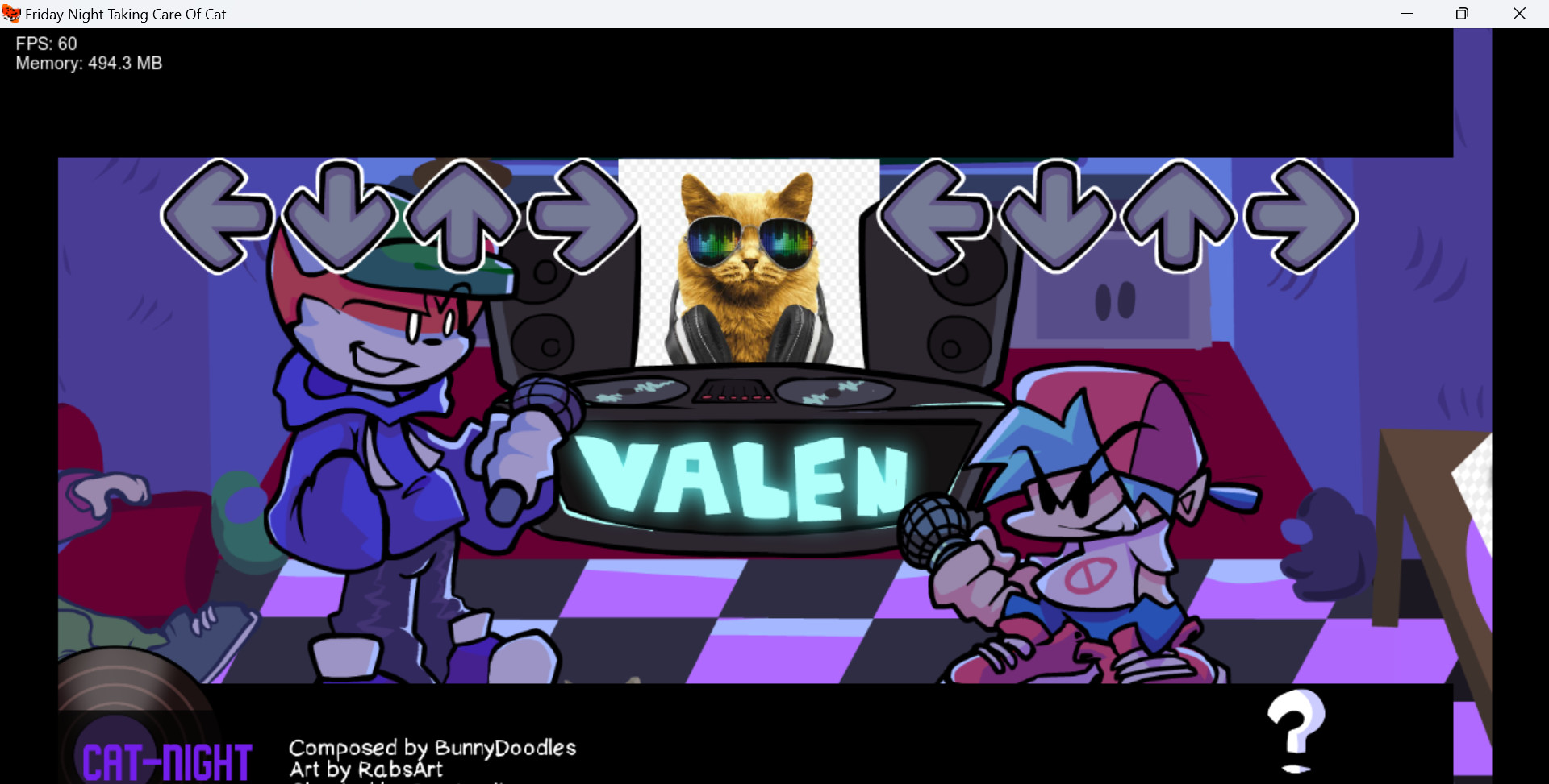 FRIDAY NIGHT TAKING CARE OF CAT [Friday Night Funkin'] [Mods]