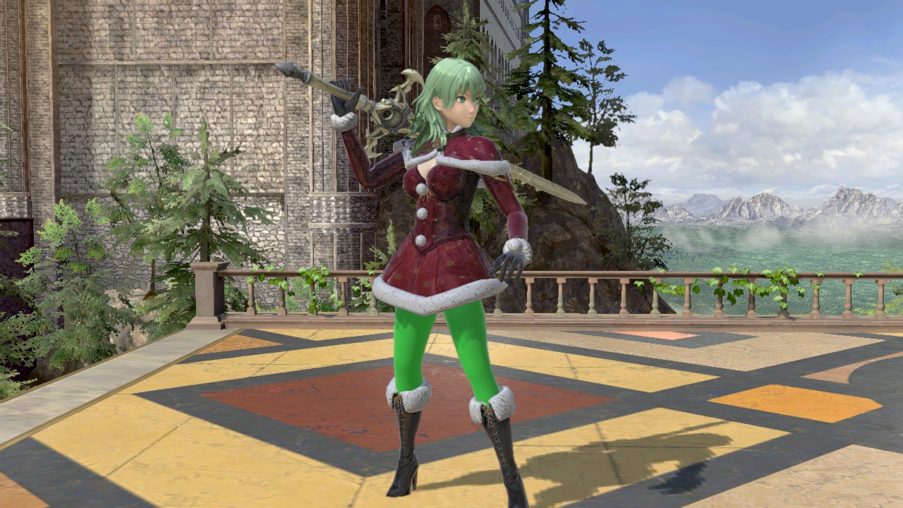 Christmas Byleth Mod for Super Smash Bros. Ultimate | SSBU Mods