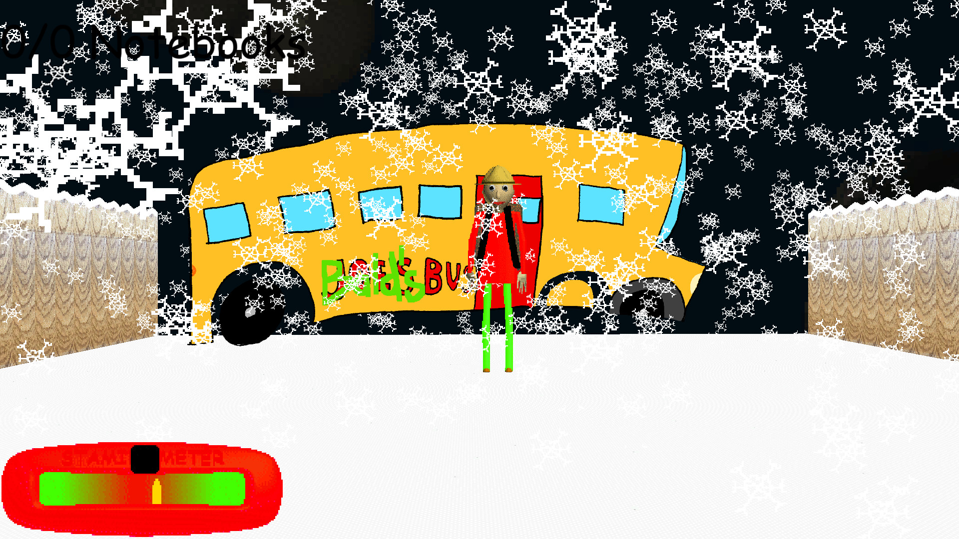 Baldi's Christmas Camping Trip Mod for Baldi's Basics | Baldi Mods