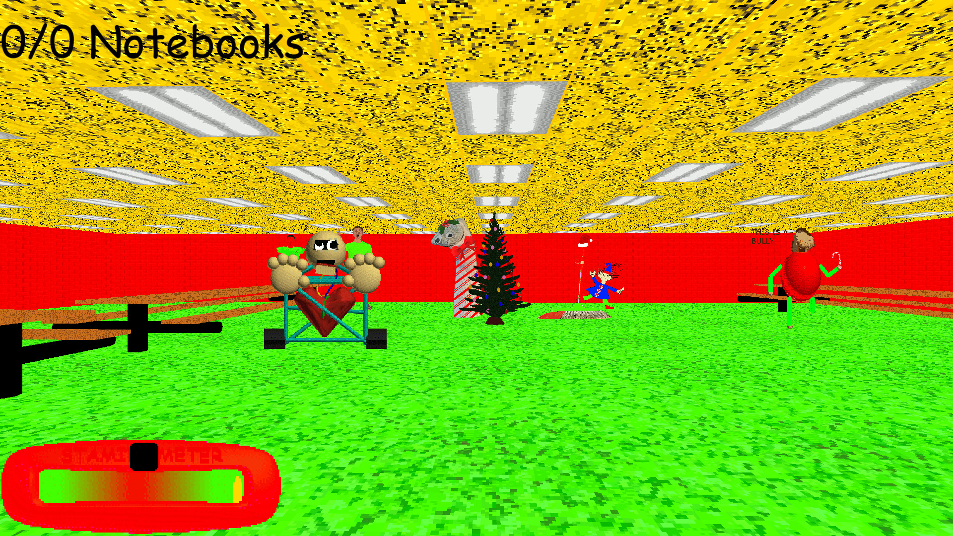 Baldi's Christmas Camping Trip Mod for Baldi's Basics | Baldi Mods