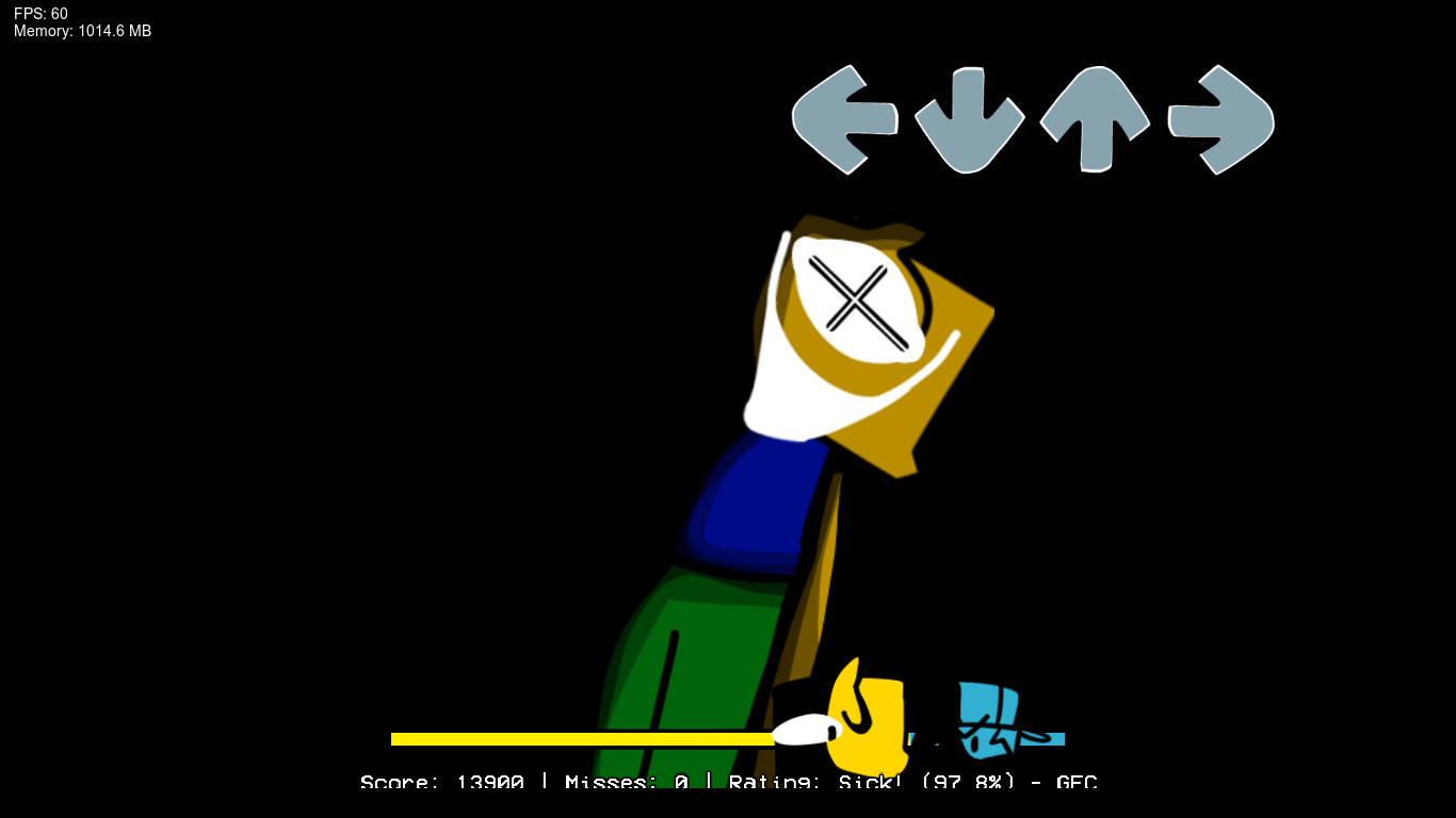Cyclops v1 reskin Mod for Friday Night Funkin' | FNF Mods