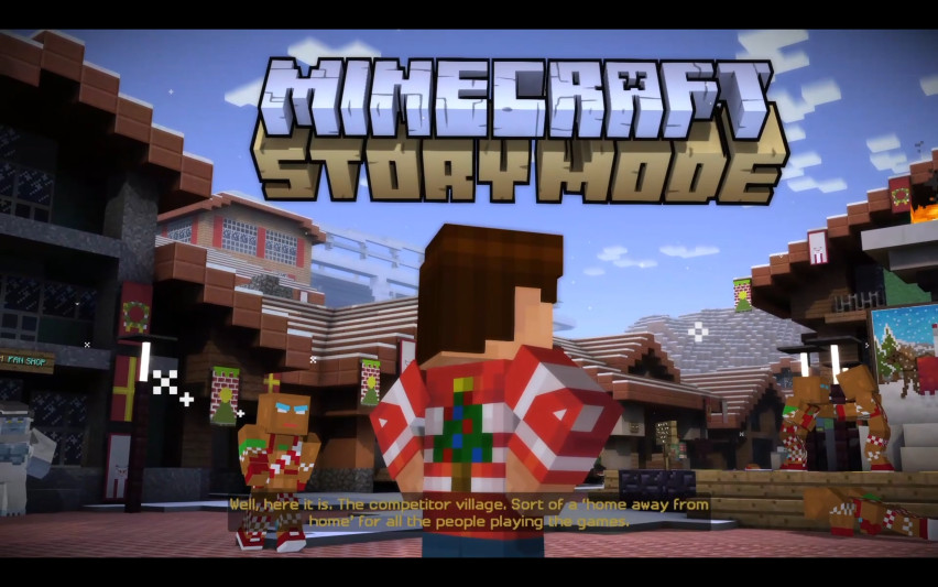 Episode 8: Christmas Sweaters Mod for Minecraft: Story Mode | M:SM Mods