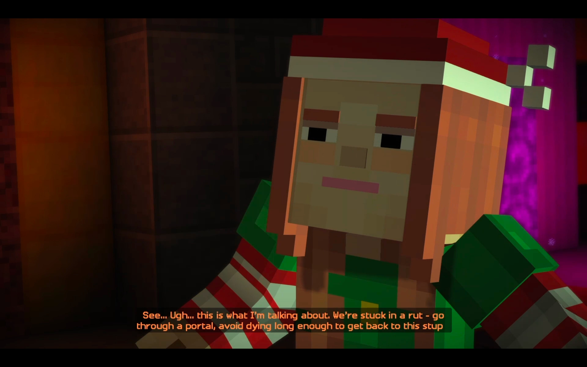 Episode 8: Christmas Sweaters Mod for Minecraft: Story Mode | M:SM Mods