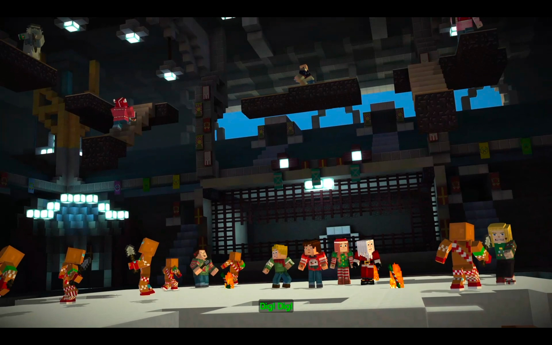 Episode 8: Christmas Sweaters Mod for Minecraft: Story Mode | M:SM Mods