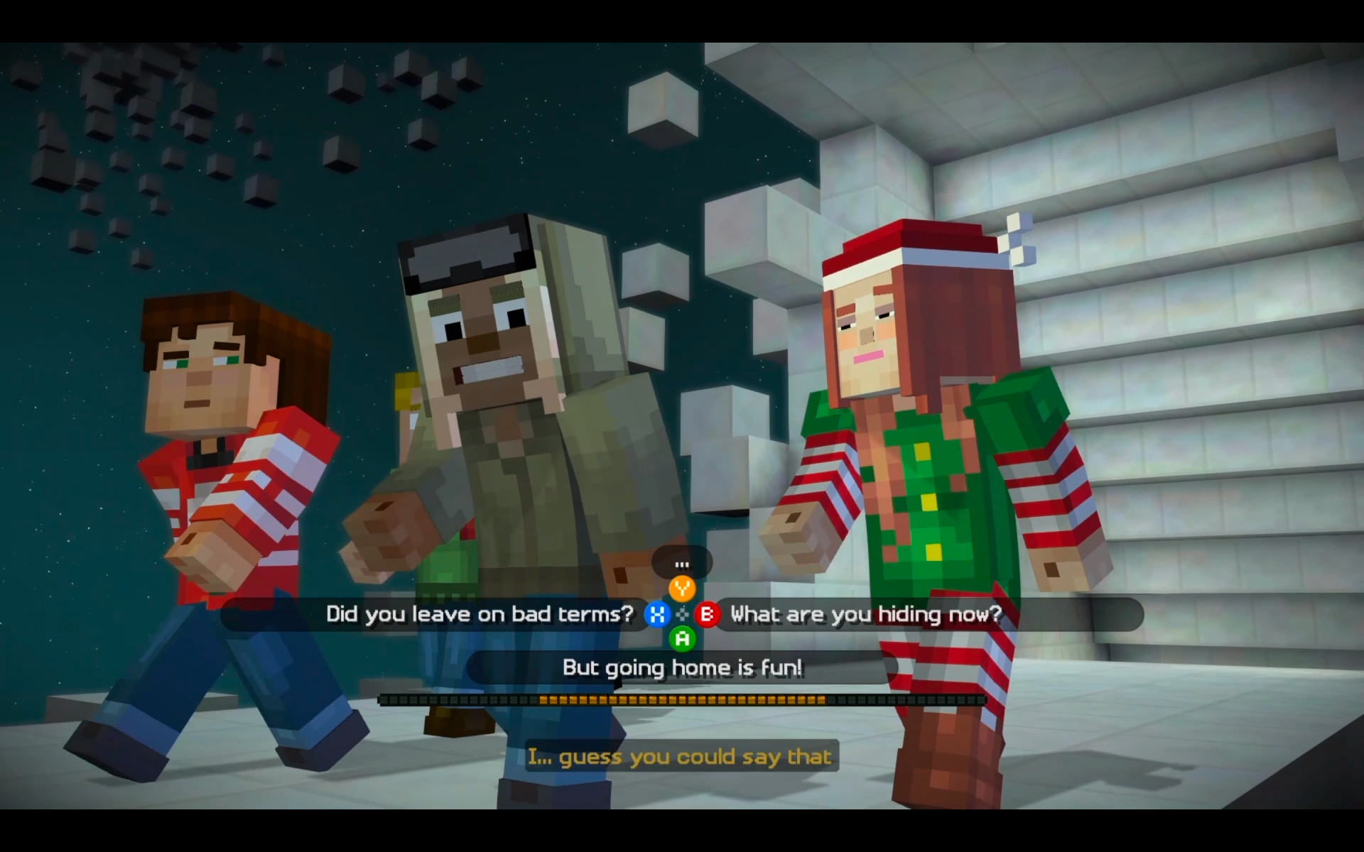 Episode 8: Christmas Sweaters Mod for Minecraft: Story Mode | M:SM Mods