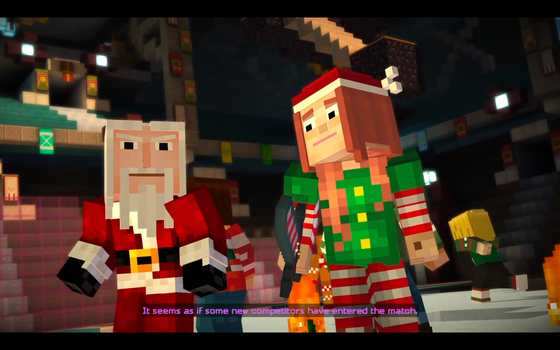 Episode 8: Christmas Sweaters Mod for Minecraft: Story Mode | M:SM Mods