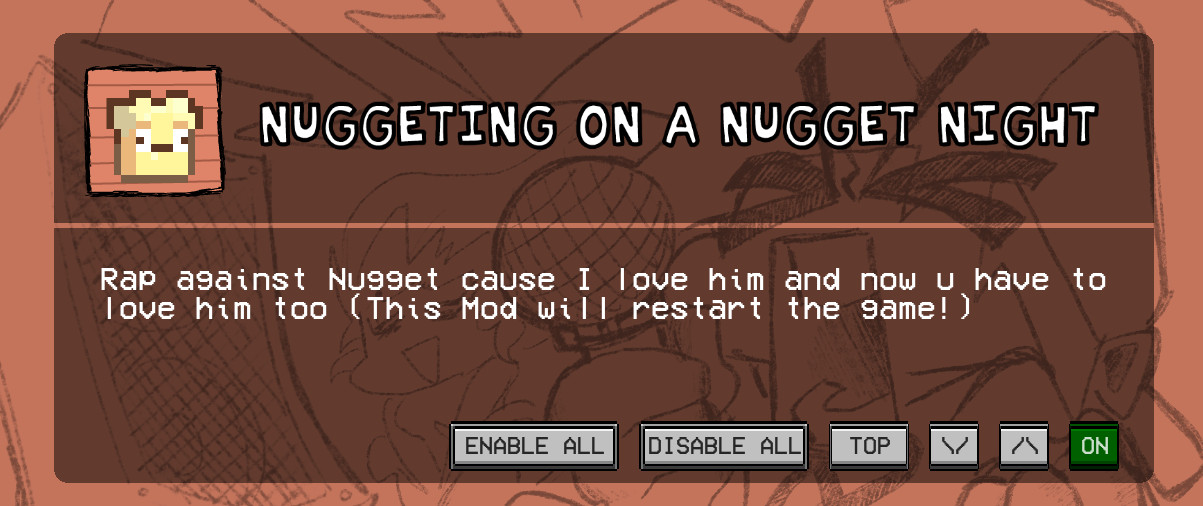 Nuggeting on a Nugget Night BUILD UPDATE Mod for Friday Night Funkin ...