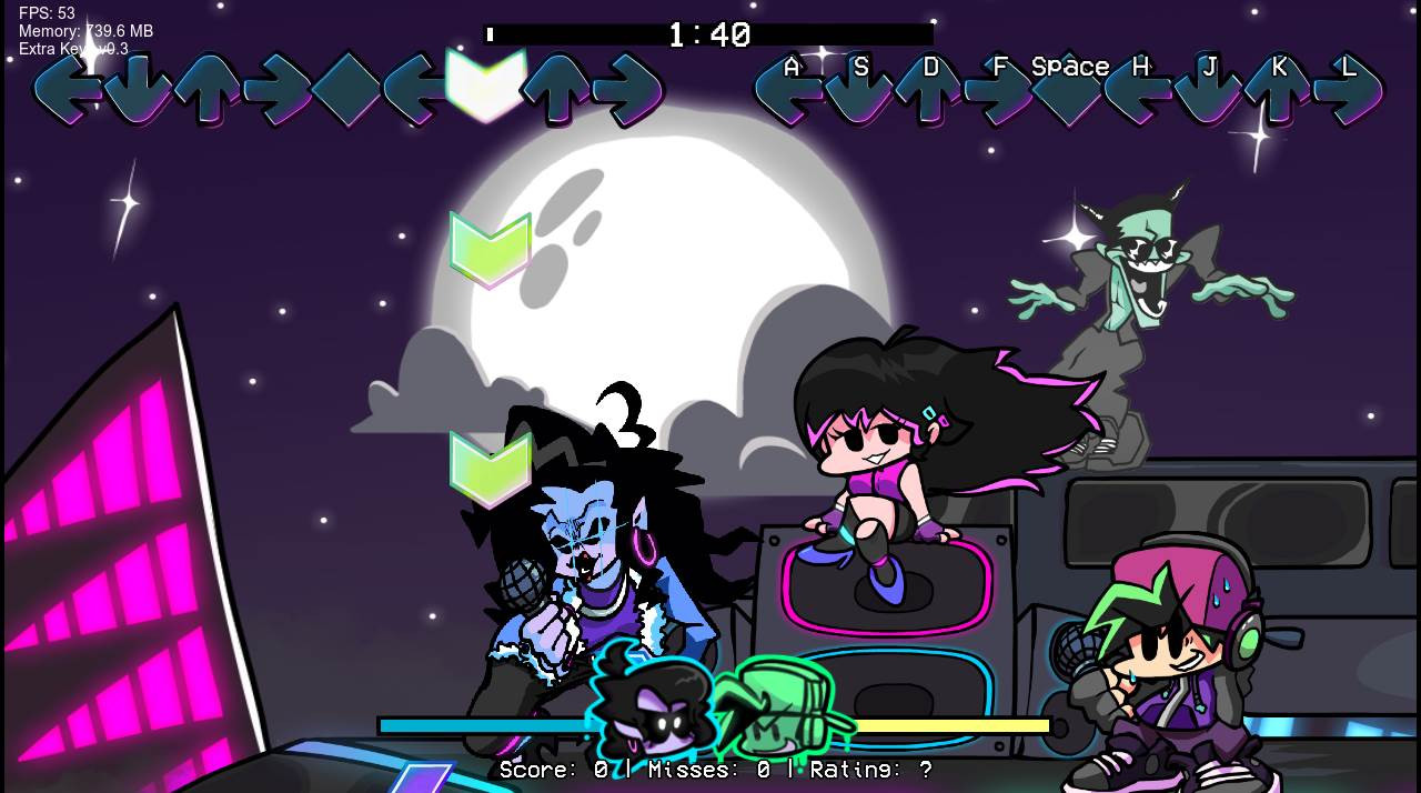 FNF NEO Extra Keys Rechart! "ALL The 5 Weeks" Mod for Friday Night ...