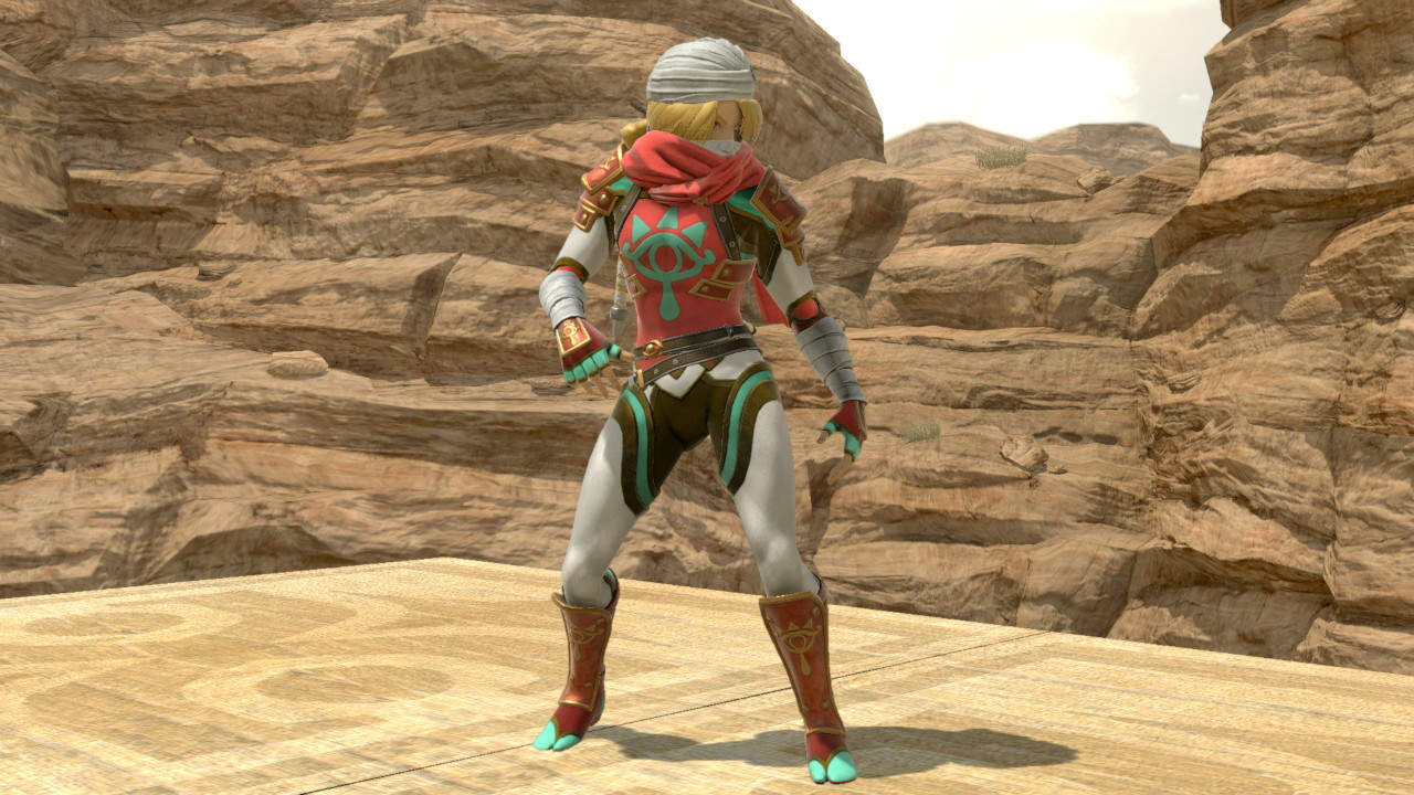 Alternative Red Sheik Mod for Super Smash Bros. Ultimate | SSBU Mods