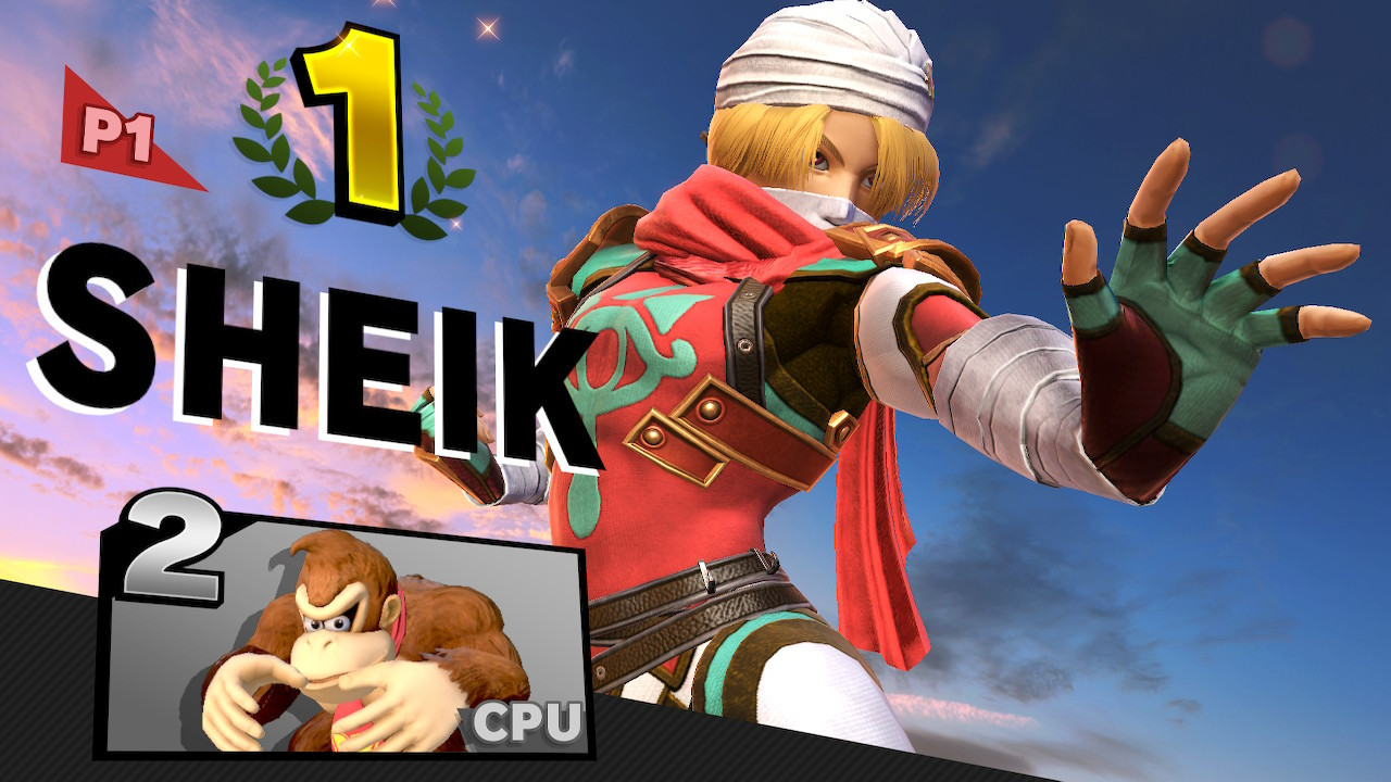 Alternative Red Sheik Mod for Super Smash Bros. Ultimate | SSBU Mods