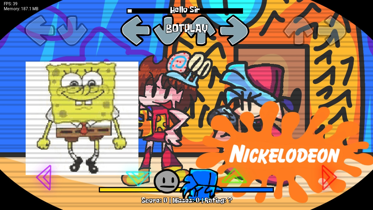 Sponge Sponge Spongein' (OFFICIAL PAGE!) Mod for Friday Night Funkin ...