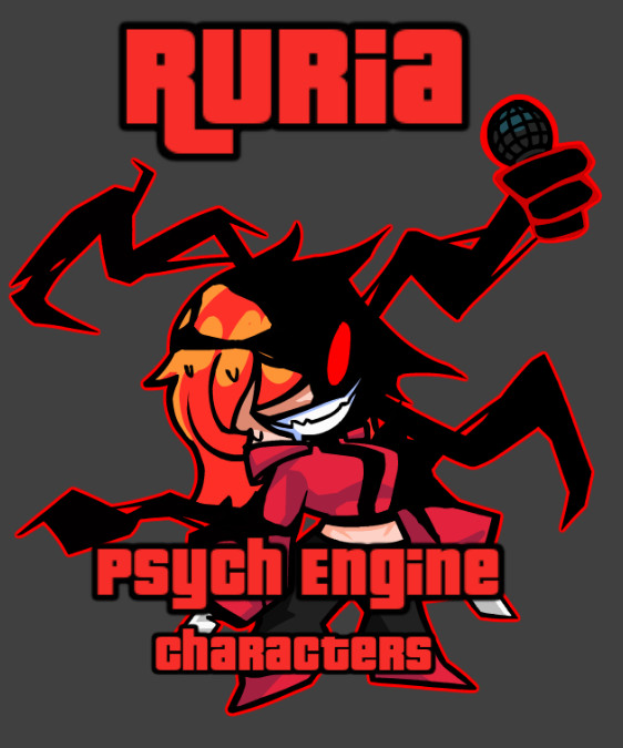 Ruria On Psych Engine Mod for Friday Night Funkin' | FNF Mods