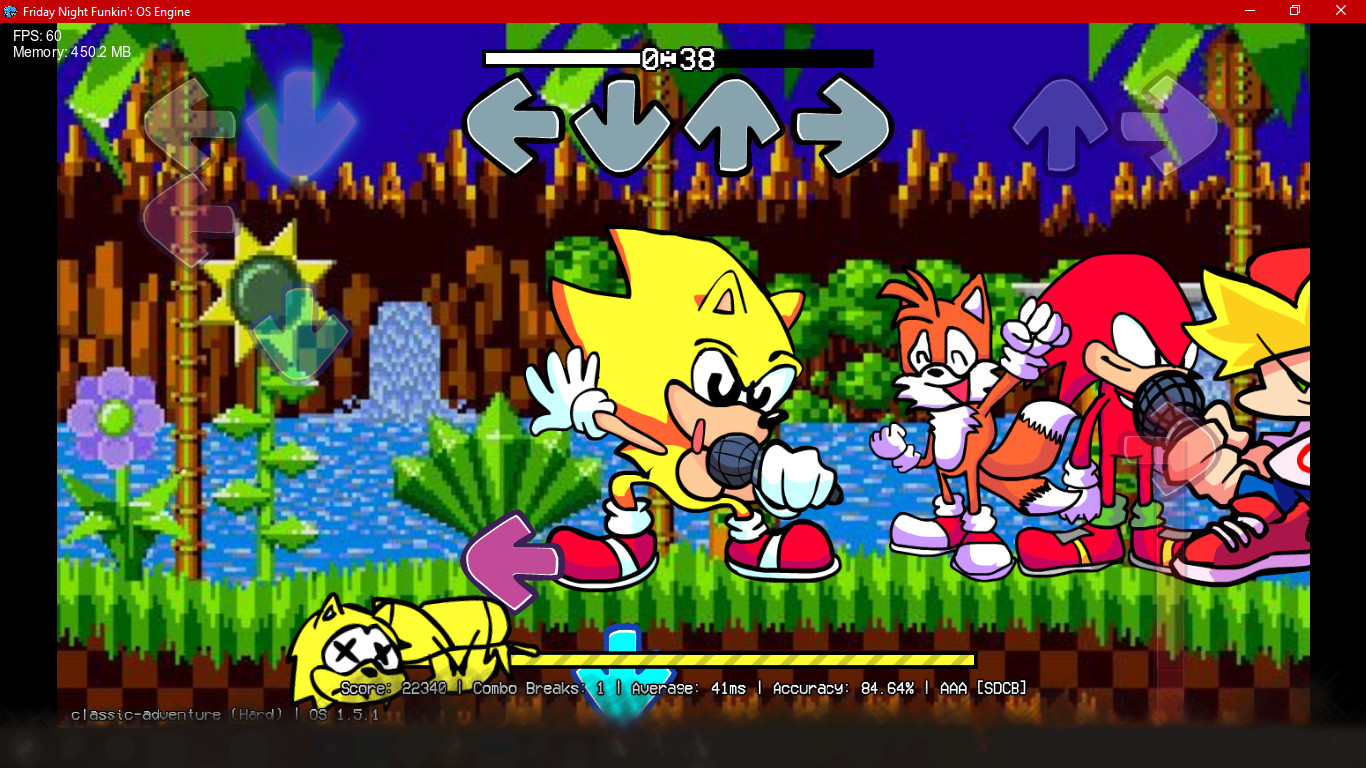 FNF Vs Classic Sonic Mod for Friday Night Funkin' | FNF Mods