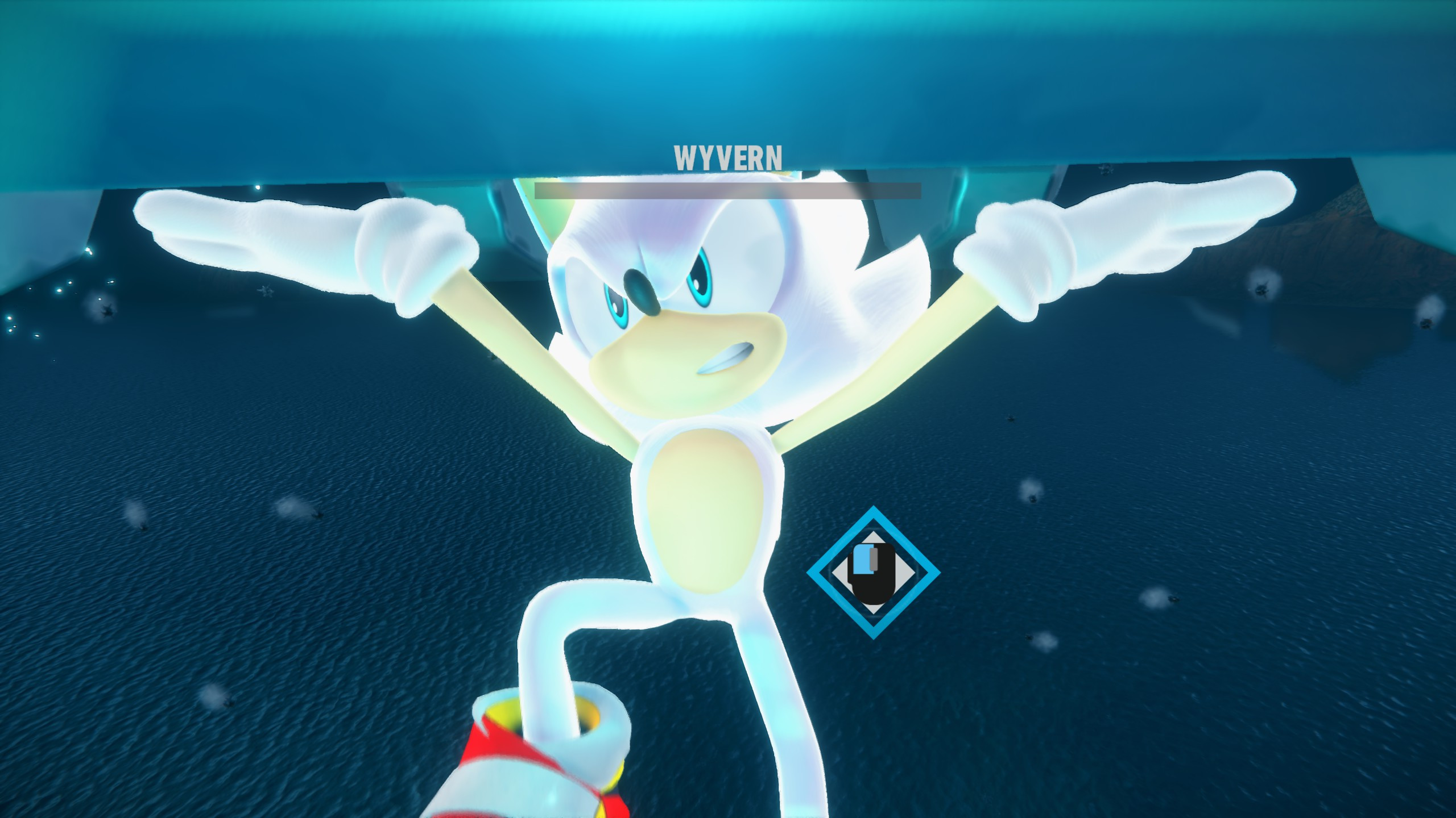 Super/Hyper Sonic Faithful (flying+custom physics) [Sonic Frontiers] [Mods]