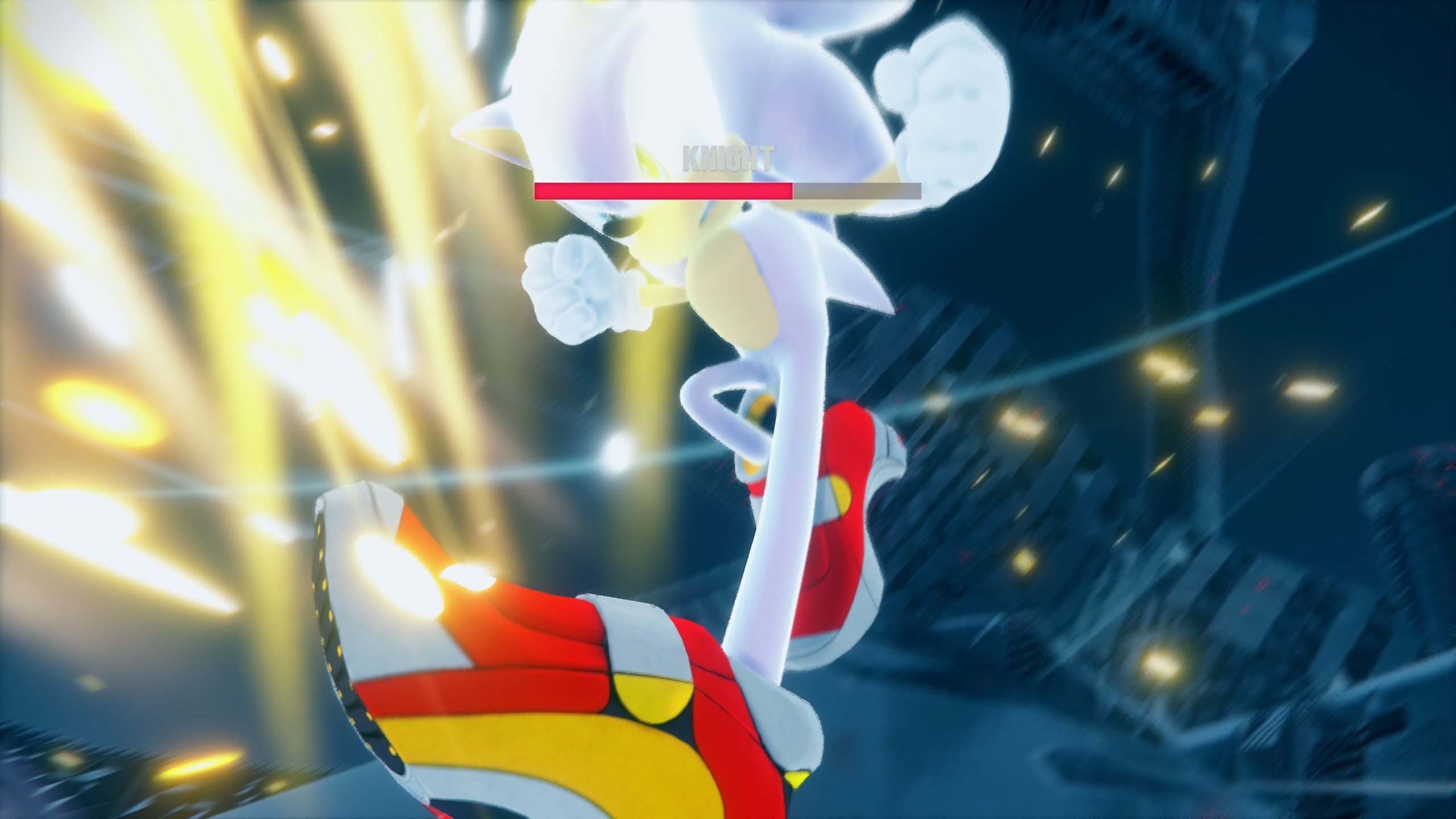 Super/Hyper Sonic Faithful (flying+custom physics) [Sonic Frontiers] [Mods]