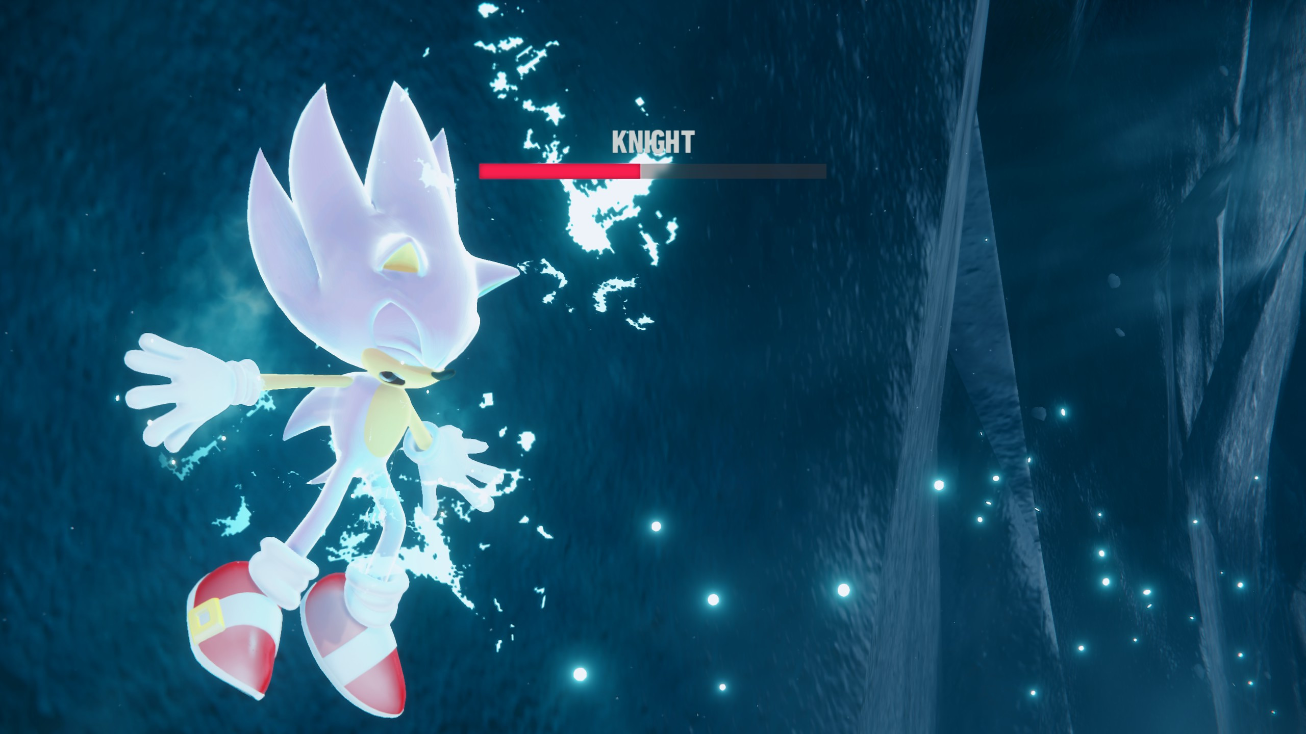 Super/Hyper Sonic Faithful (flying+custom physics) [Sonic Frontiers] [Mods]