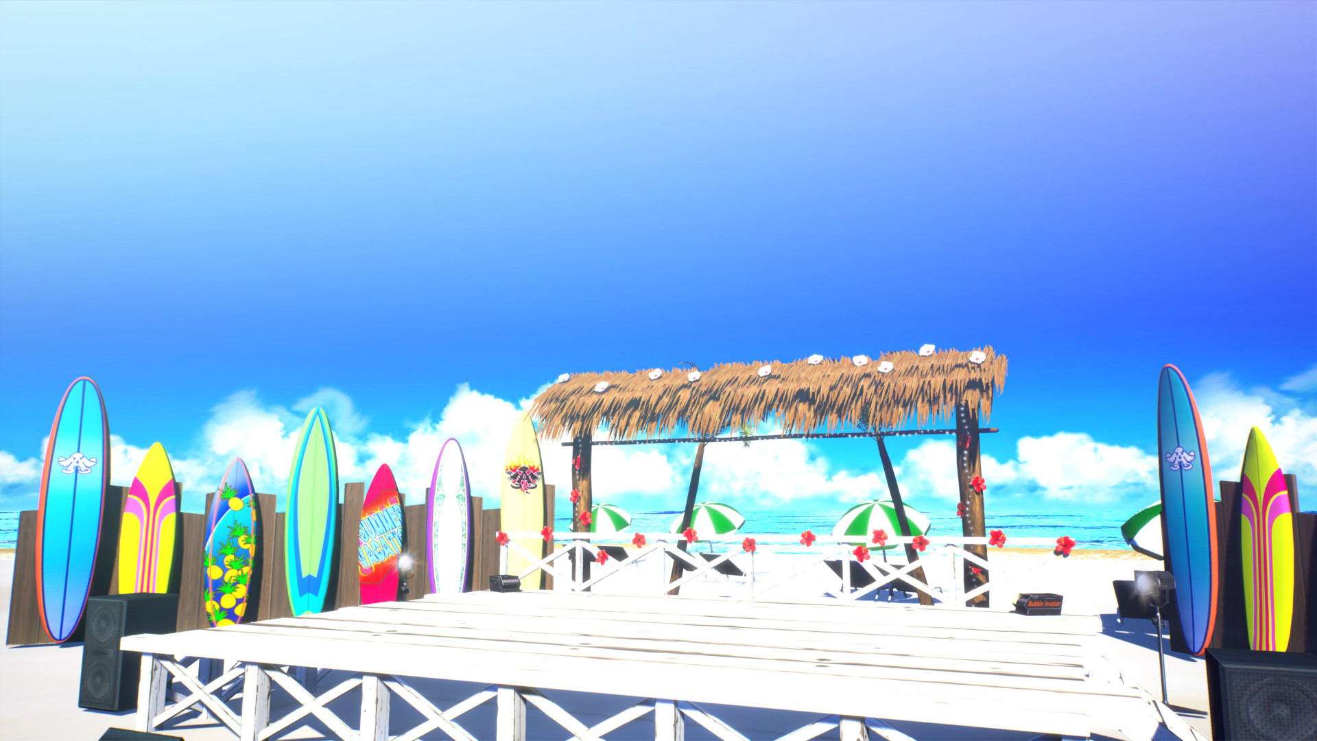 IMAS2 Beach Live Over Sandy Beach [THE IDOLM@STER STARLIT SEASON] [Mods]