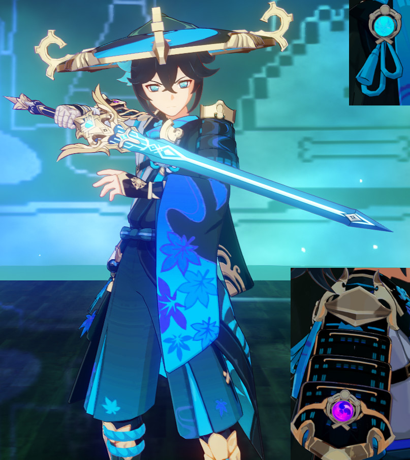 Kazuha Fatui Outfits Mod for Genshin Impact | GI Mods