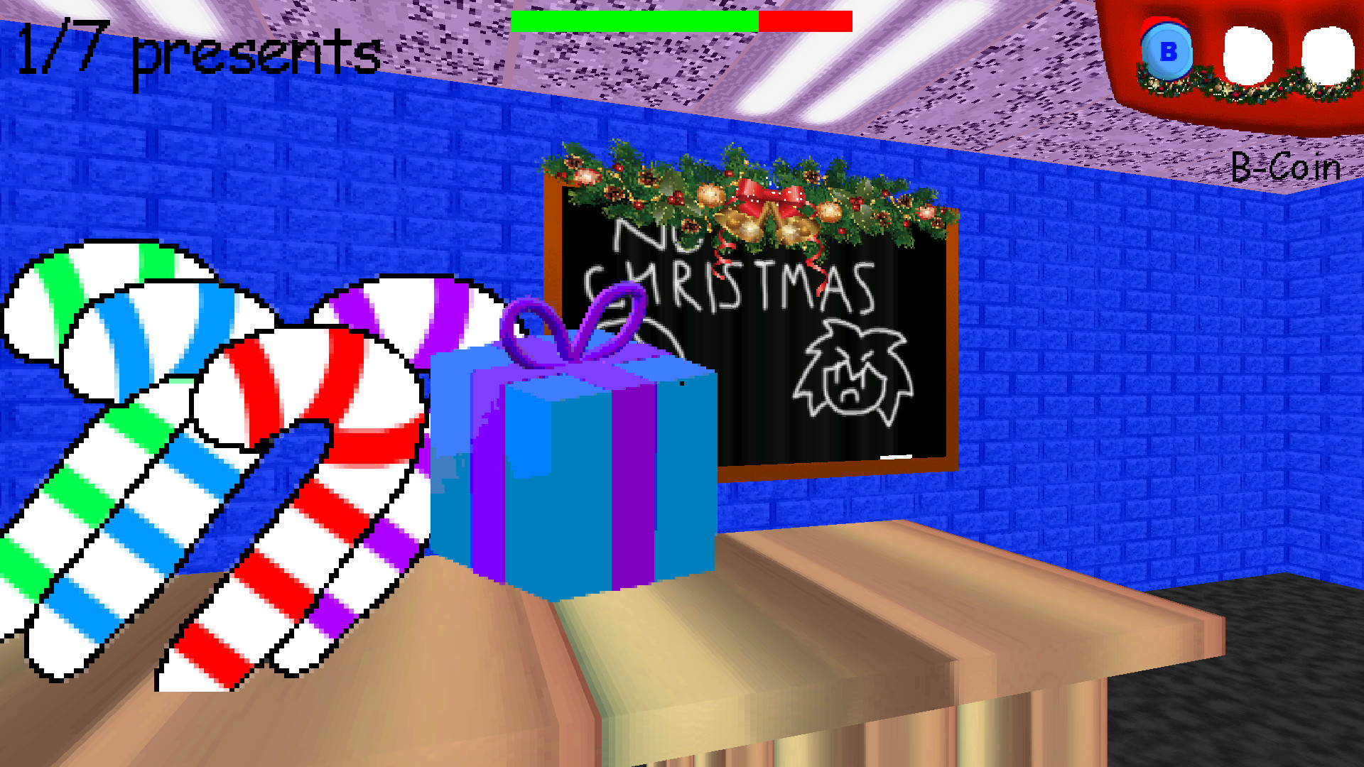 Borik's House CHRISTMAS EDITION [Baldi's Basics] [Mods]