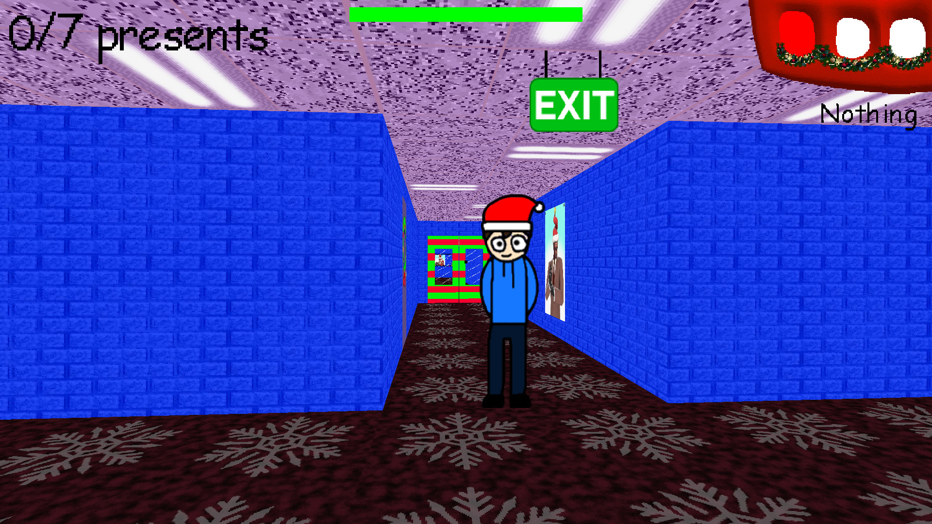 Borik's House CHRISTMAS EDITION [Baldi's Basics] [Mods]