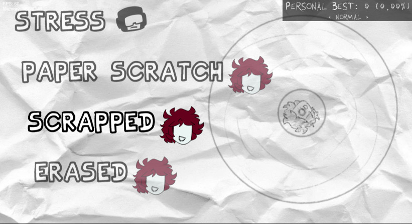 FNF Paper scribble Vs Paperface Mod for Friday Night Funkin' | FNF Mods