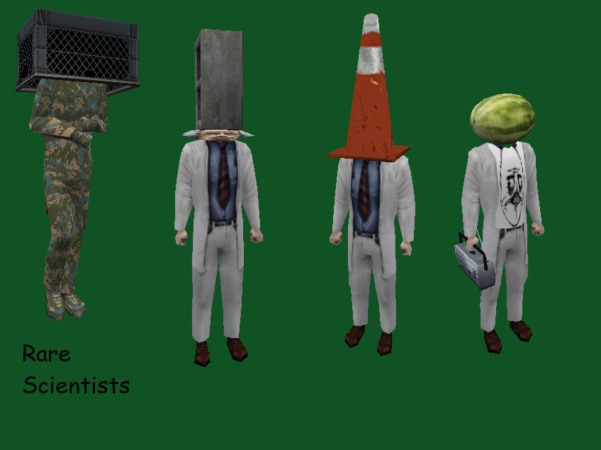 Rare Scientists Mod for Half-Life | HL Mods