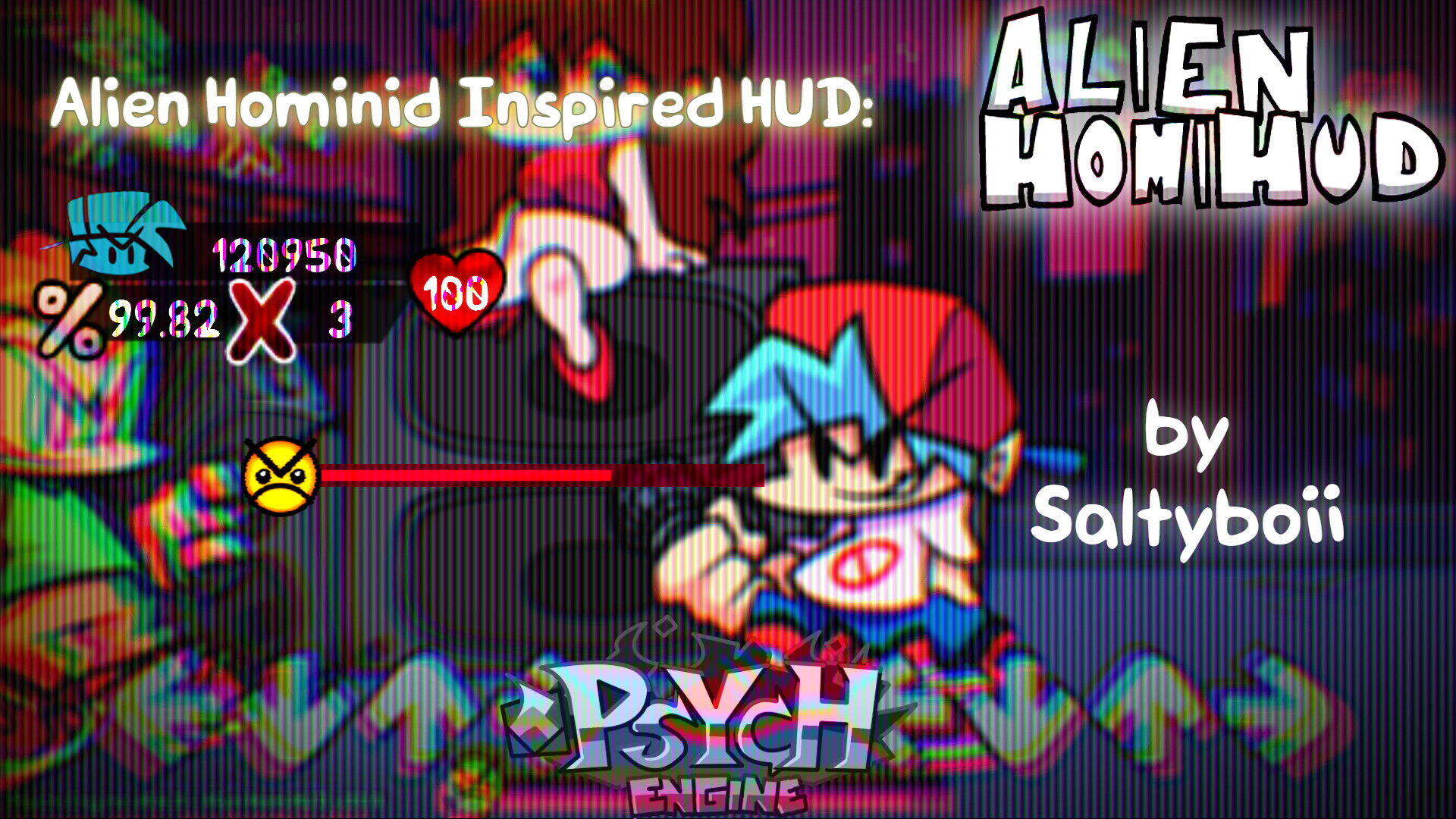 Alien HomiHUD [V5] Mod for Friday Night Funkin' | FNF Mods