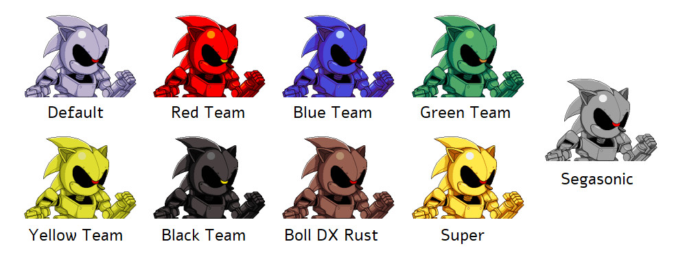 Silver Sonic GFX Mod for Super Smash Bros. Crusade | SSBC Mods