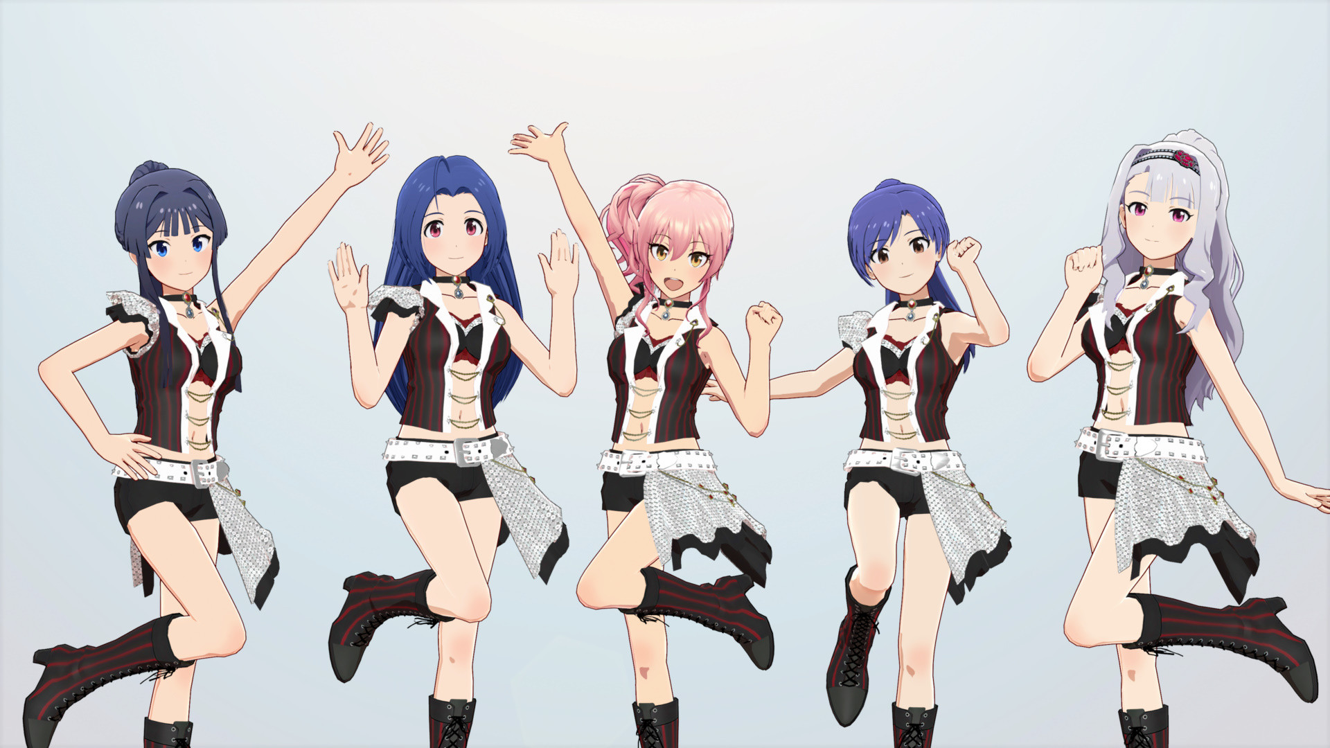 Leon OFA Rank Outfit Over Early Summer Dress Mod for THE IDOLM@STER ...