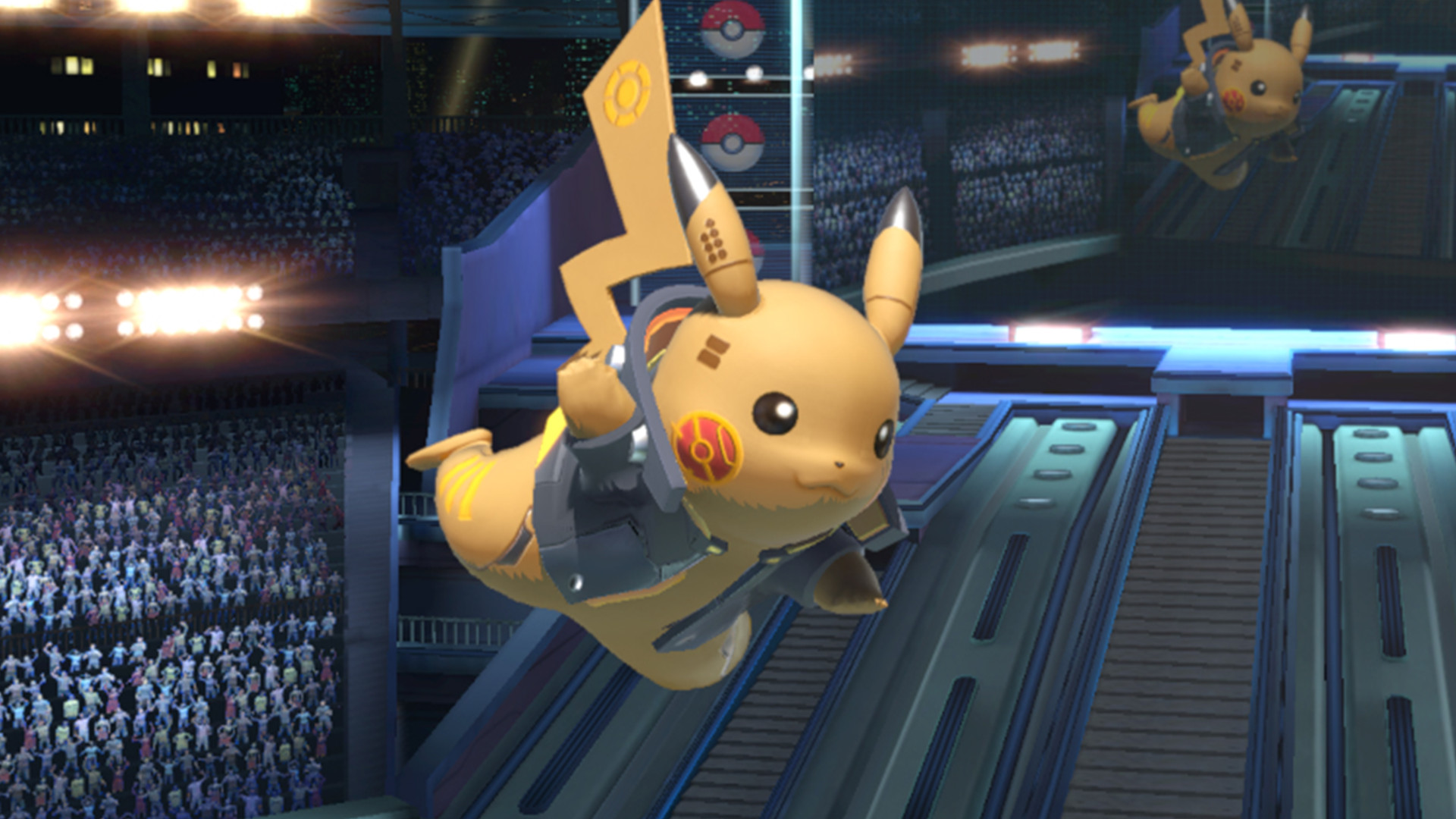 Cyberpunk Pikachu MK1 skin for SSBU Mod for Super Smash Bros. Ultimate ...