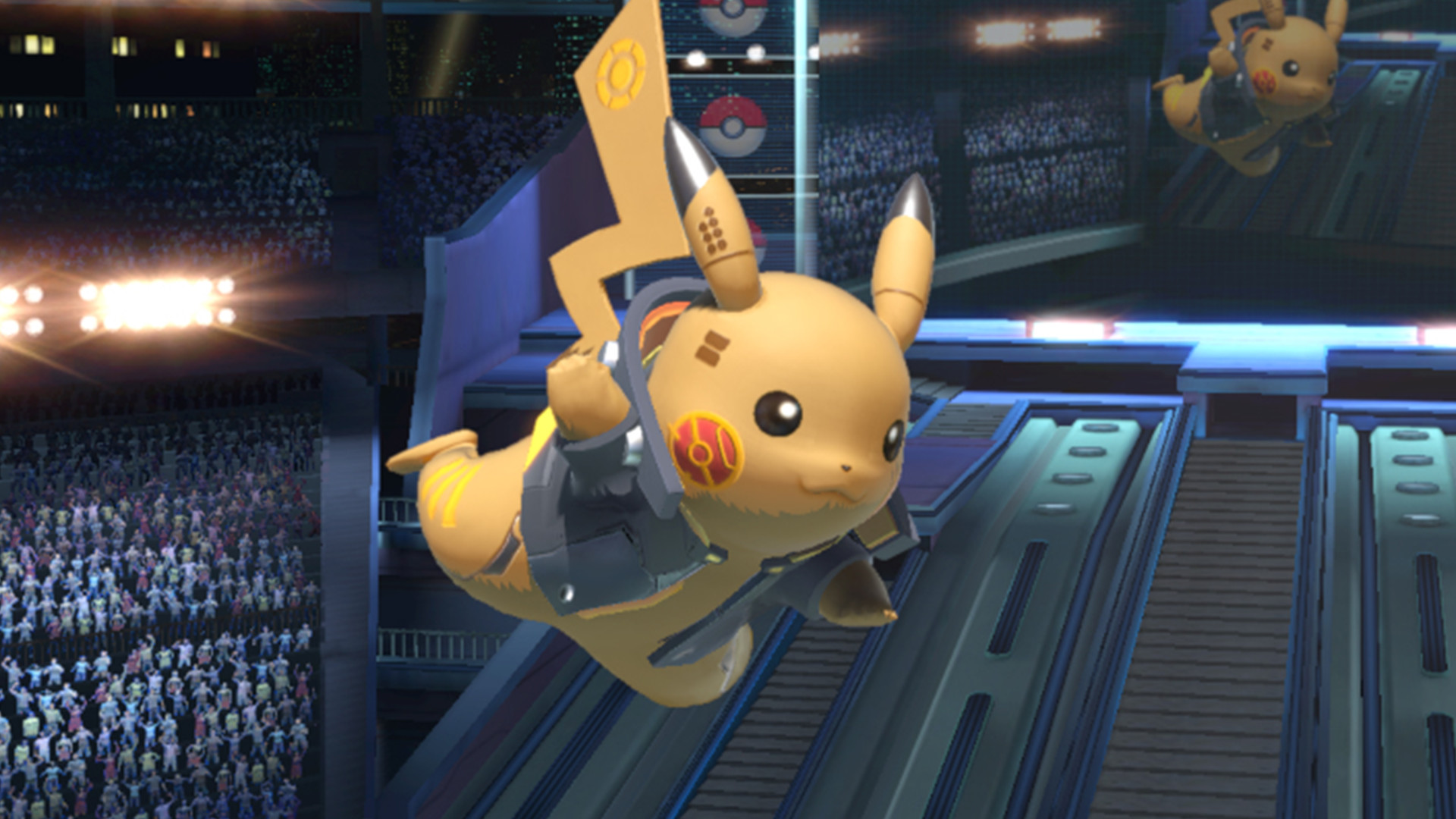 Cyberpunk Pikachu MK1 skin for SSBU Mod for Super Smash Bros. Ultimate ...