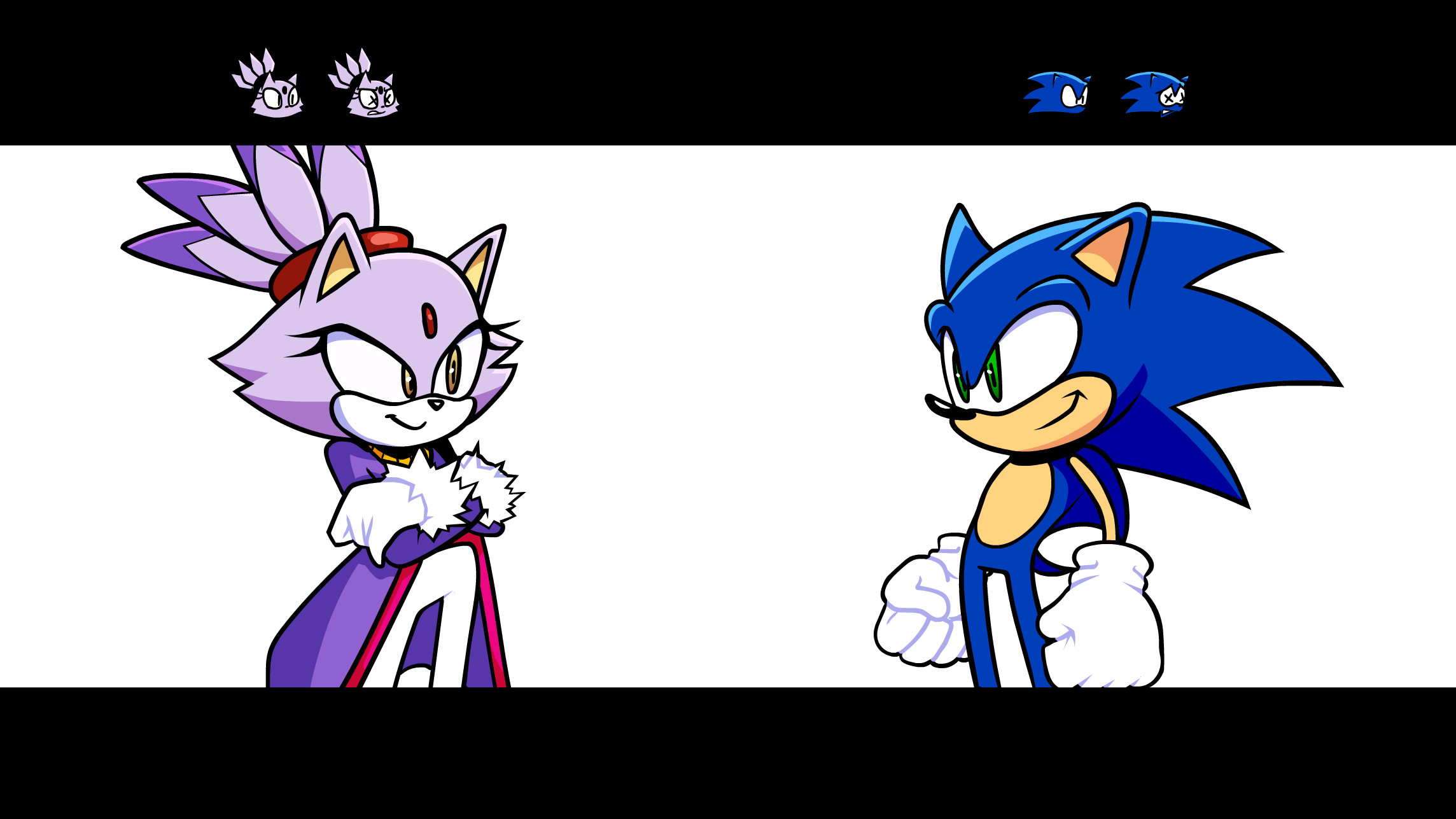 Rush (Sonic Vs Blaze) Mod for Friday Night Funkin' | FNF Mods