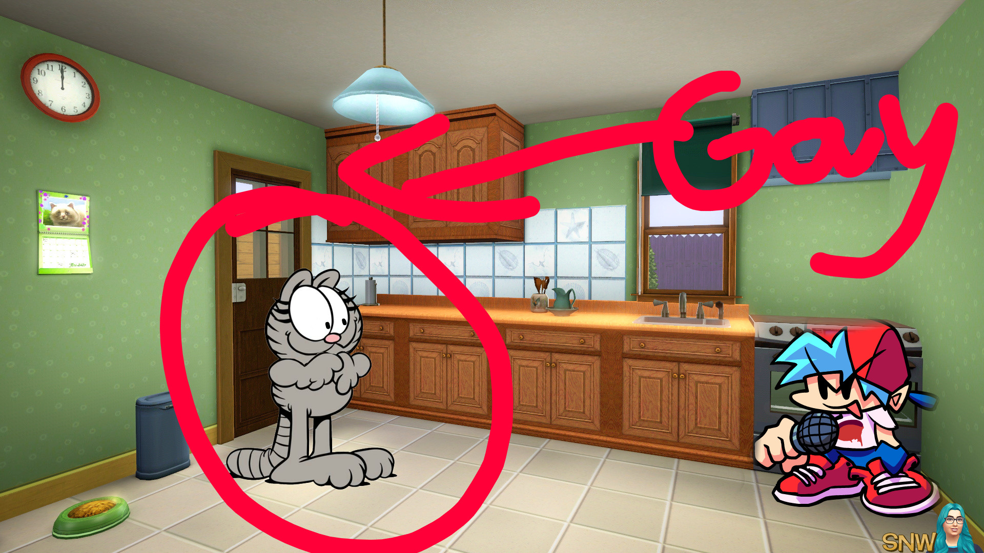 Nermal Recharted Mod for Friday Night Funkin' | FNF Mods