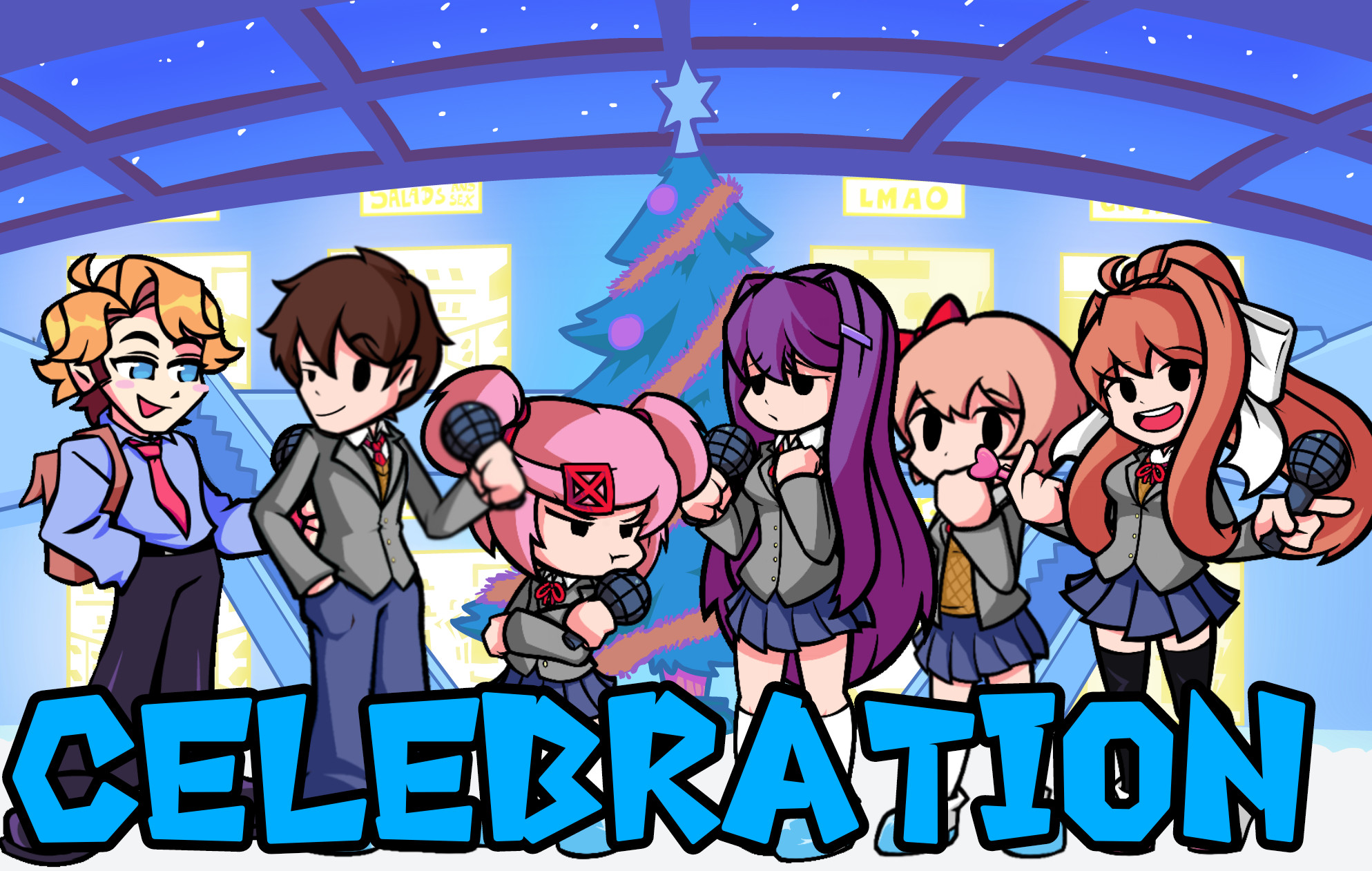 Ddto Holiday's Festival (Eggnog Ddto Mix) Mod for Friday Night Funkin ...