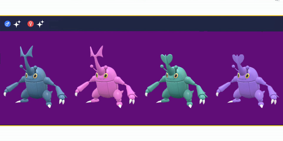 Project Shiny - Gender Form Expansion Mod for Pokemon Scarlet & Violet ...