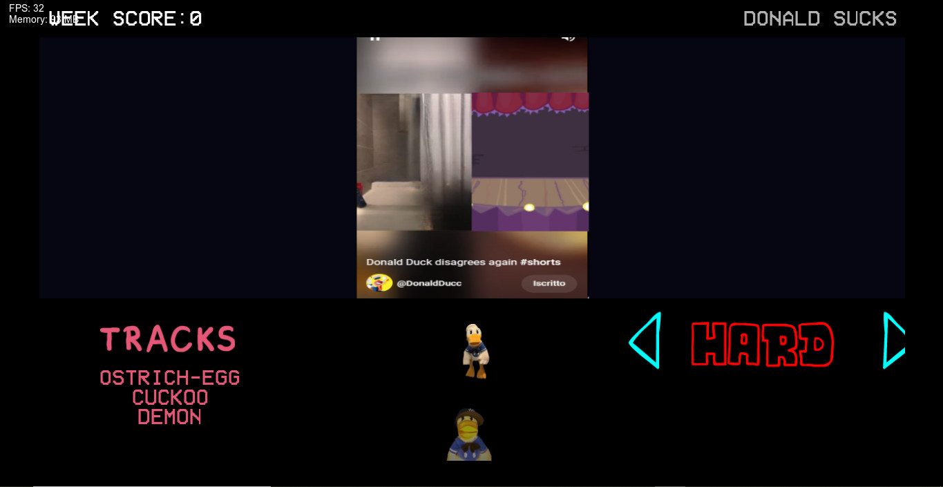 Vs DonaldDucc Mod for Friday Night Funkin' | FNF Mods