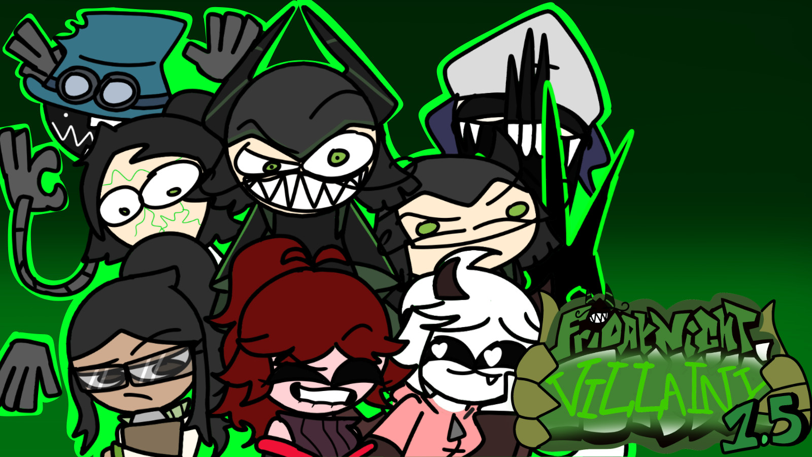 FRIDAY NIGHT VILLAINY 1.6: A VILLAINOUS HOTFIX Mod for Friday Night ...