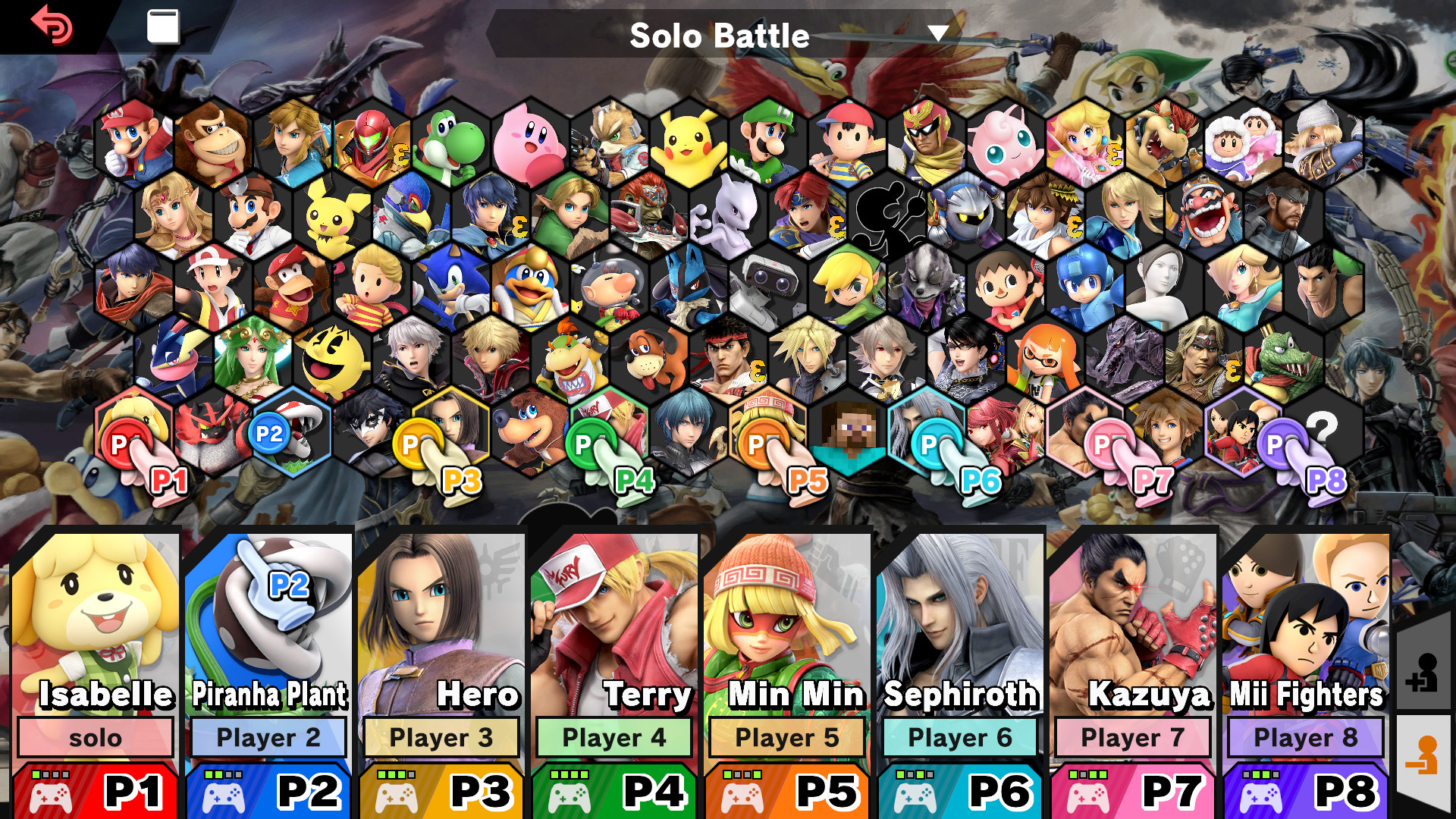 [ANIMATED] Mural/Banner Hex CSS Pack! [Super Smash Bros. Ultimate] [Mods]