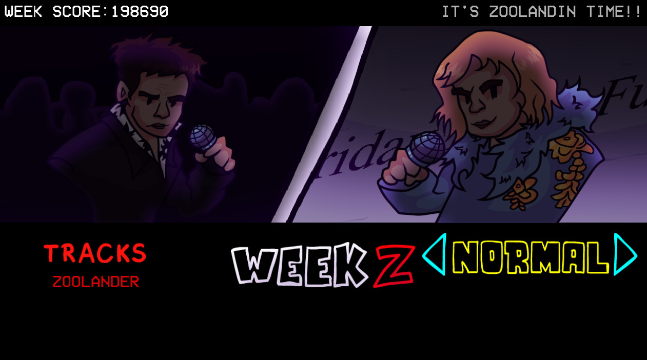 Zoolander Meme Mod for Friday Night Funkin' | FNF Mods