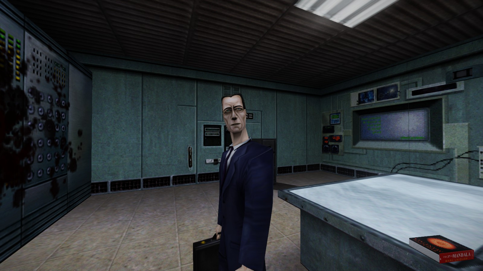 HL2 Style GMan but AI Upscaled! [Half-Life] [Mods]