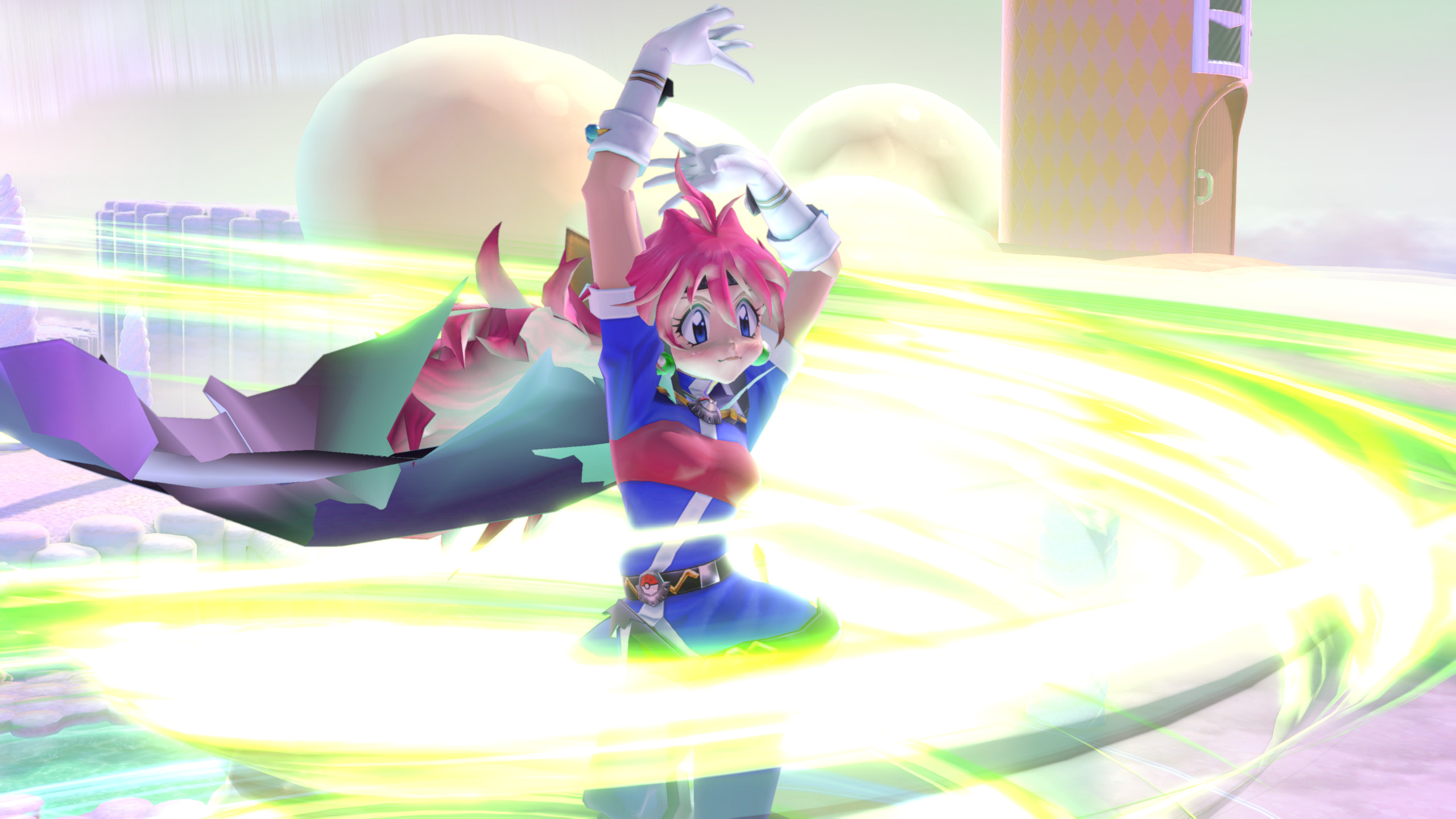 Lina Inverse over Zelda by @Ceruleancast Mod for Super Smash Bros ...