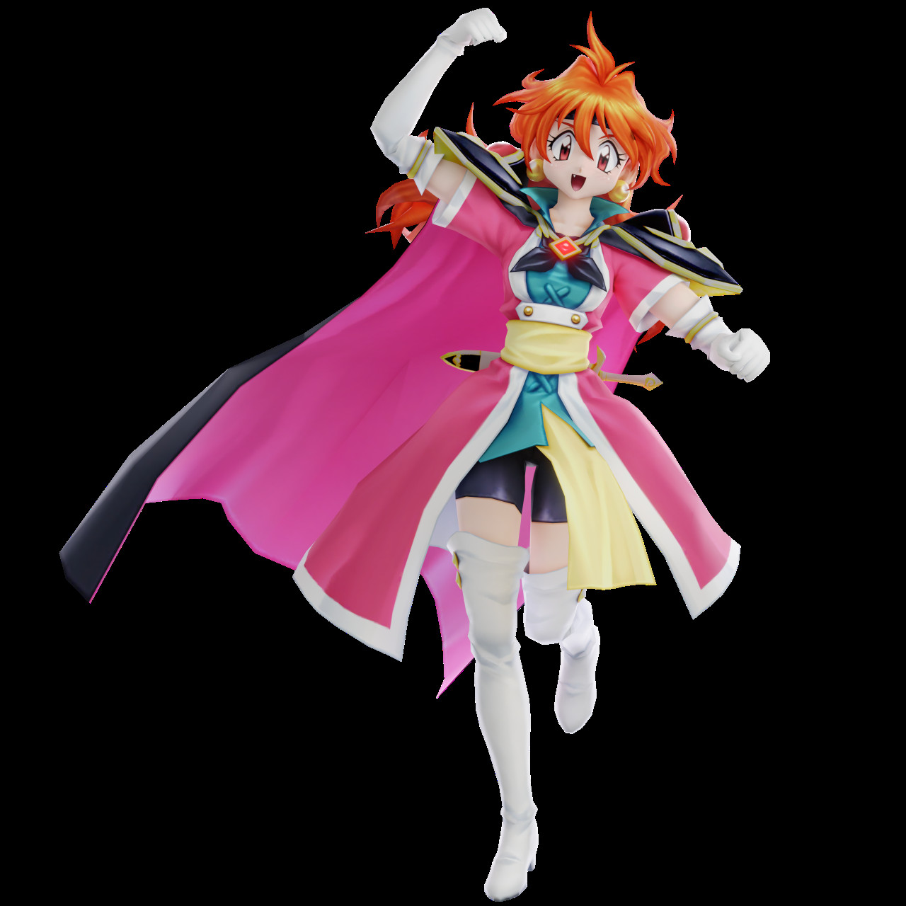 Lina Inverse over Zelda by @Ceruleancast Mod for Super Smash Bros ...
