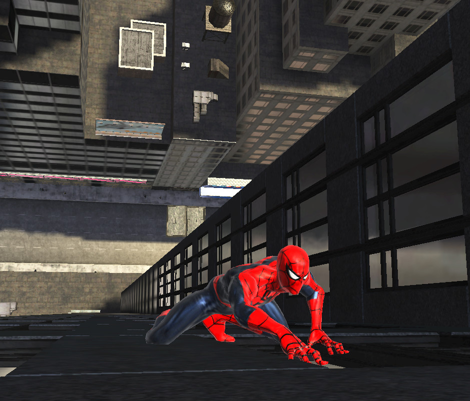 Simple red Suit Redesign Mod for Spider-Man: Web of Shadows | SM:WoS Mods