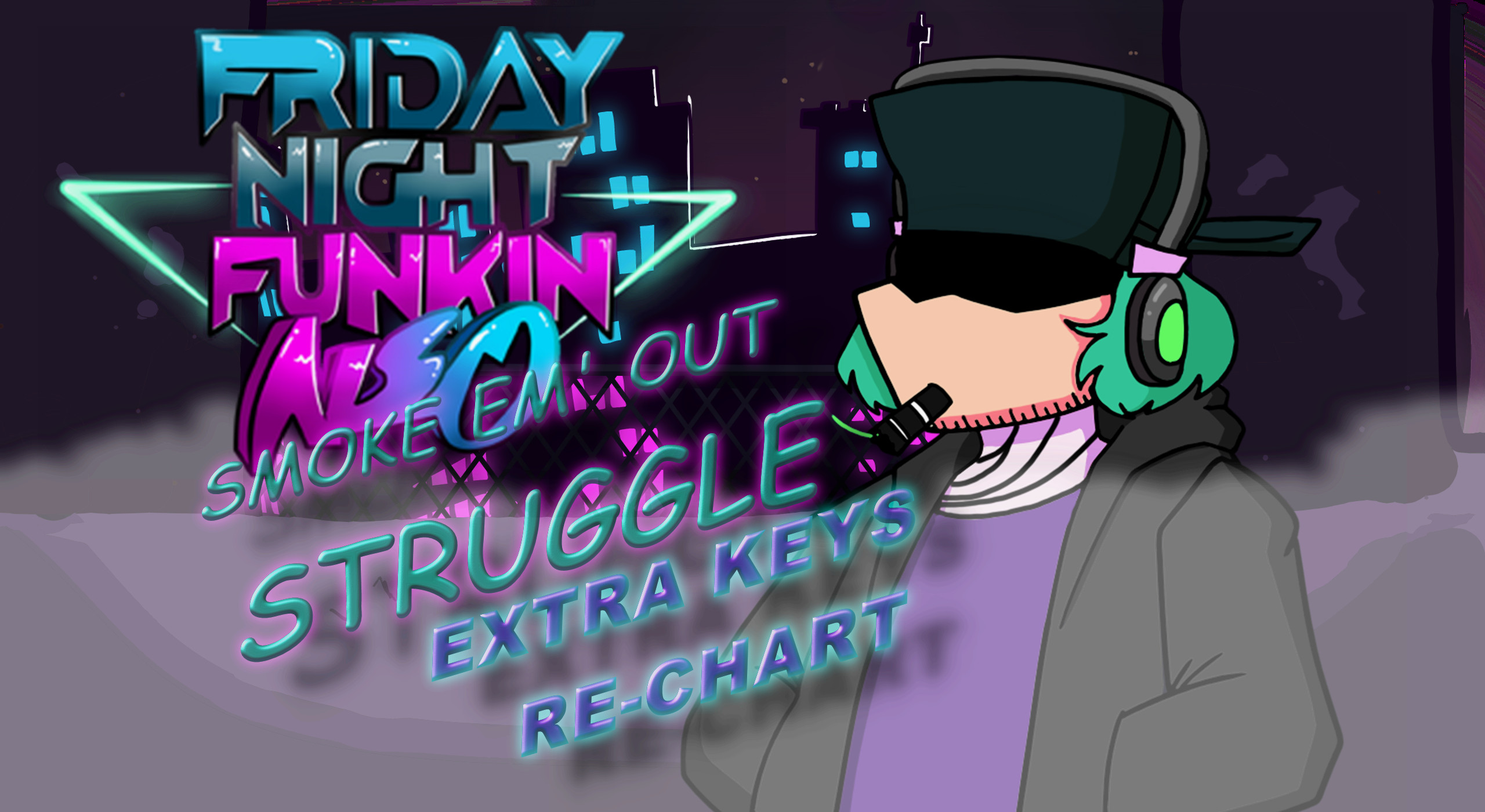 FNF NEO Garcello Extra Keys Re-Chart "Full Week" Mod for Friday Night ...