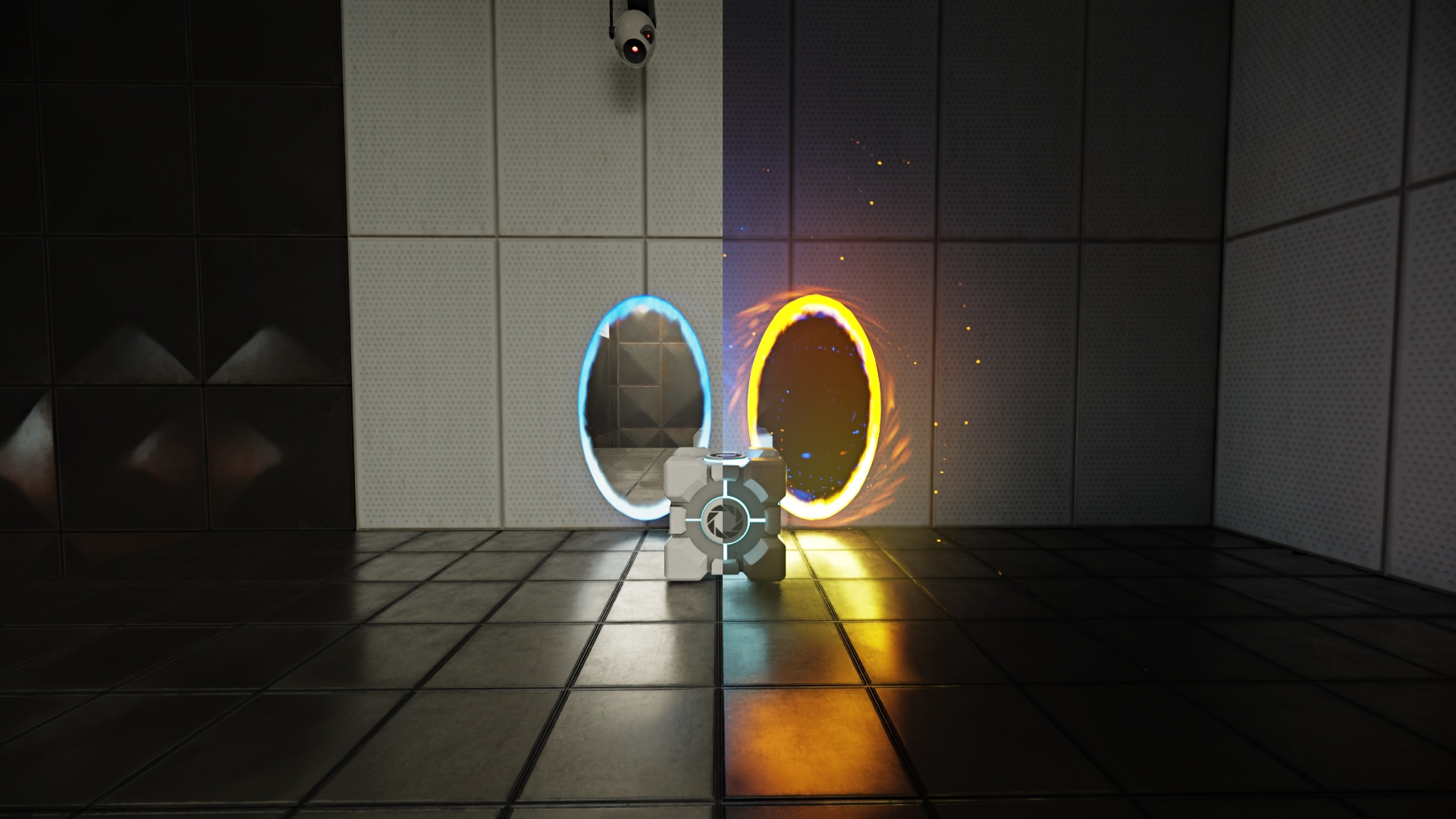 No map lighting (Portal RTX) Mod for Portal | PRTL Mods