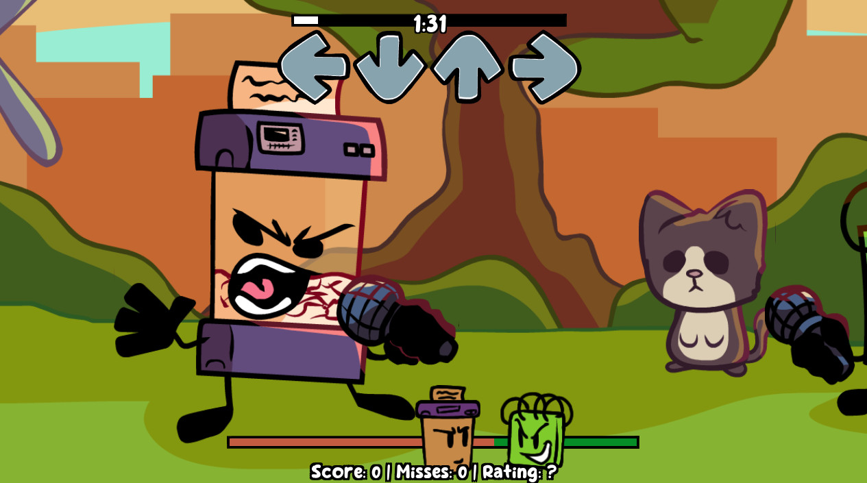 FNF Conflictin' Objects V1.2 Mod for Friday Night Funkin' | FNF Mods